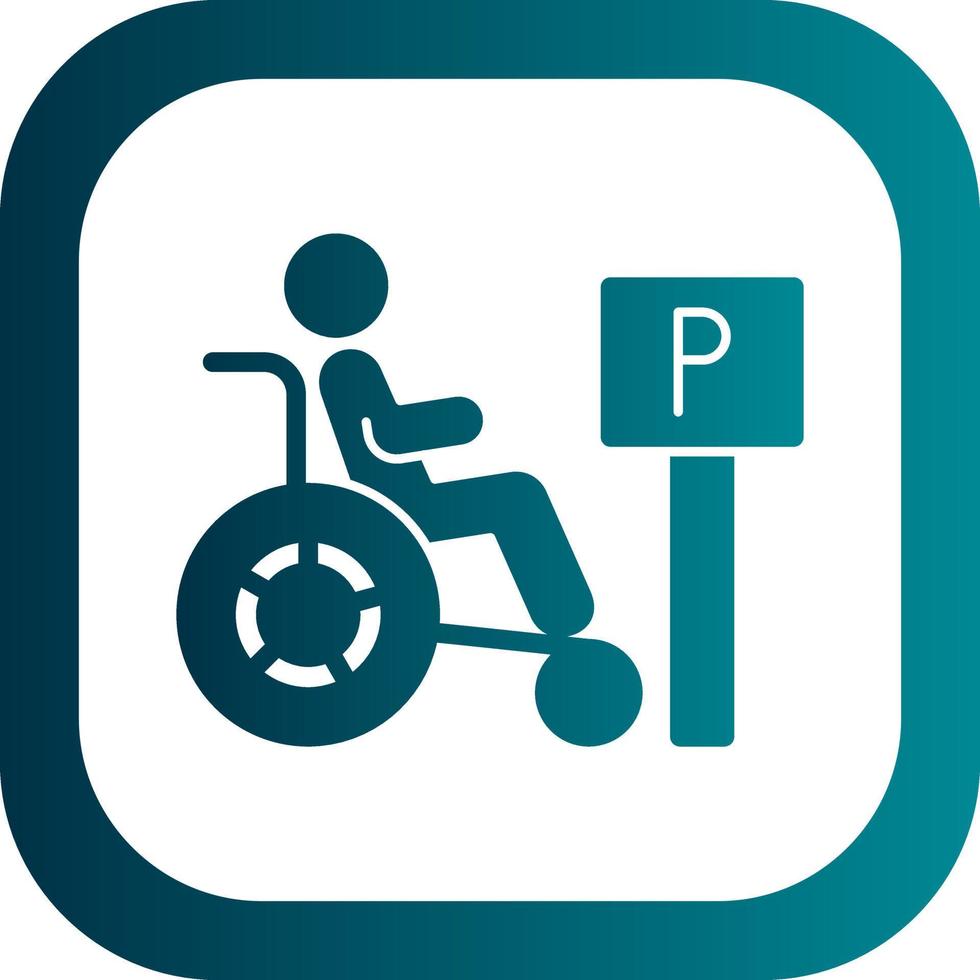 Handicap Vector Icon Design 21214368 Vector Art At Vecteezy
