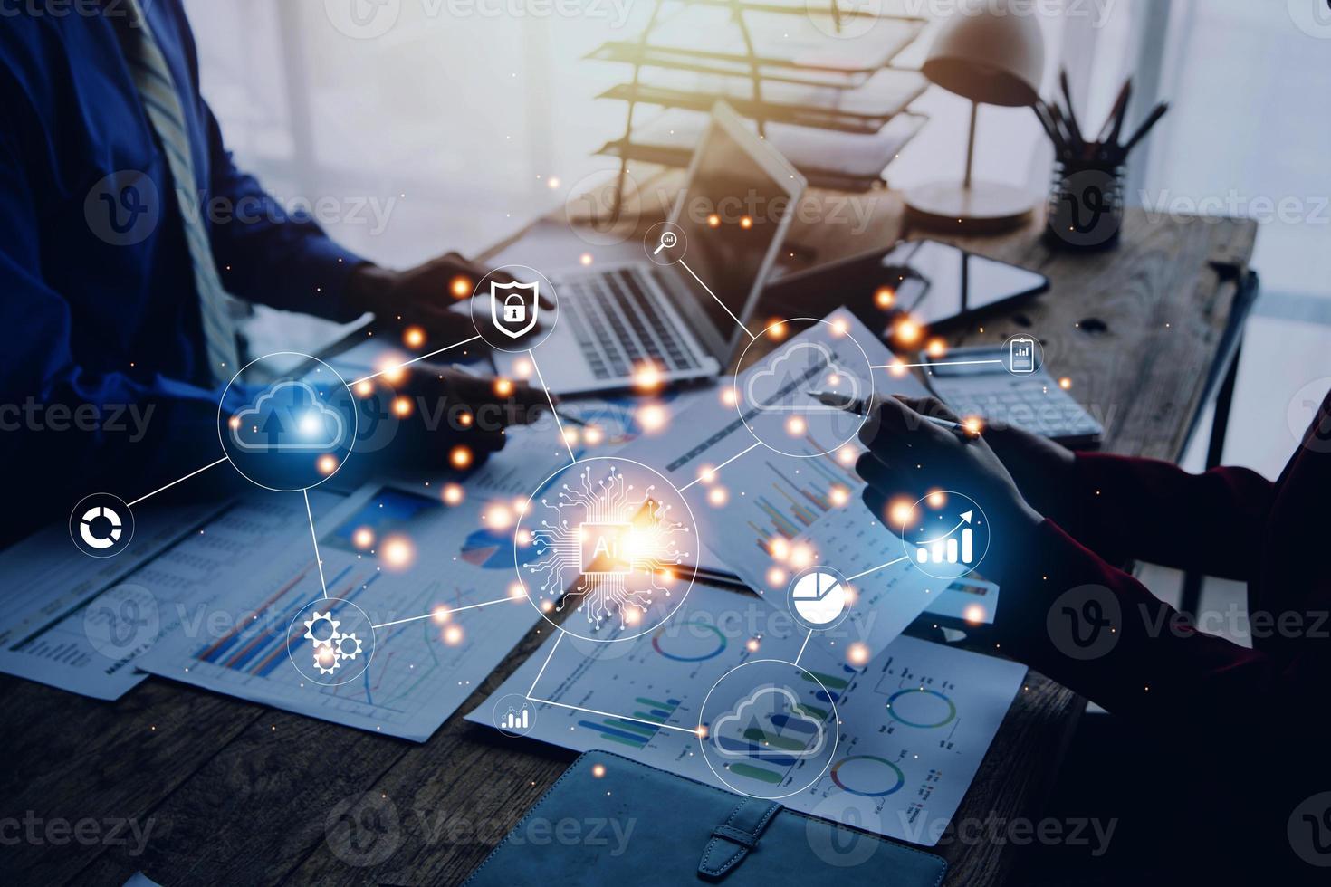 Estrategia De Tecnología De Transformación Digital Iot Internet De