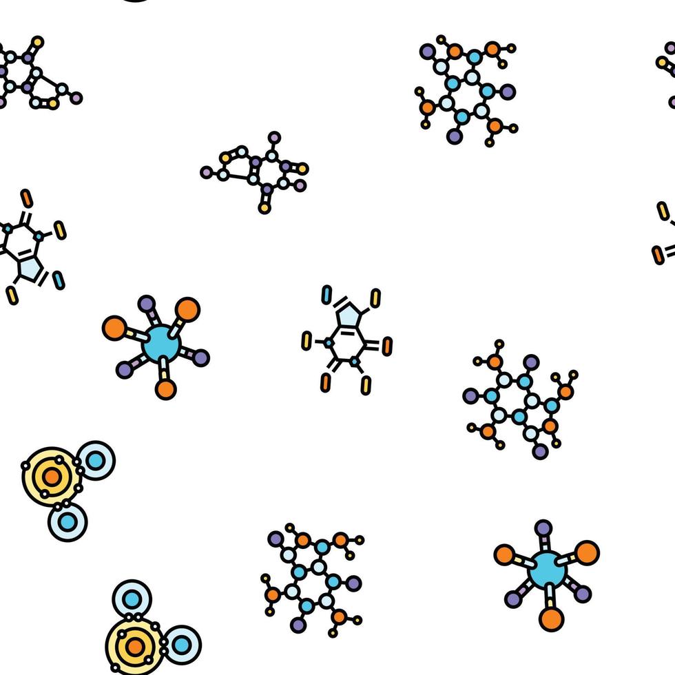 Molecular Science Chemistry Atom Vector Seamless Pattern 21229720 Vector Art At Vecteezy