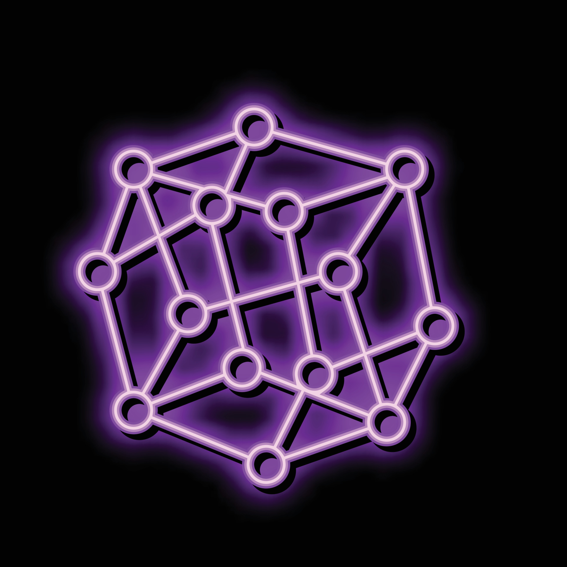 model molecular structure neon glow icon illustration 21231544 Vector ... model molecular structure neon glow icon illustration 21231544 Vector ...