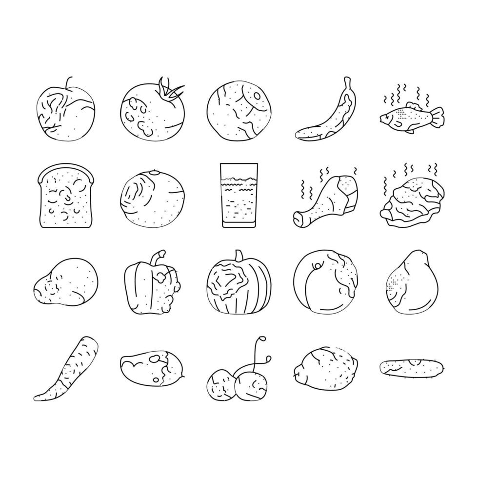 rotten food fruit waste garbage icons set vector 21232152 Vector Art at ... rotten food fruit waste garbage icons set vector 21232152 Vector Art at ...