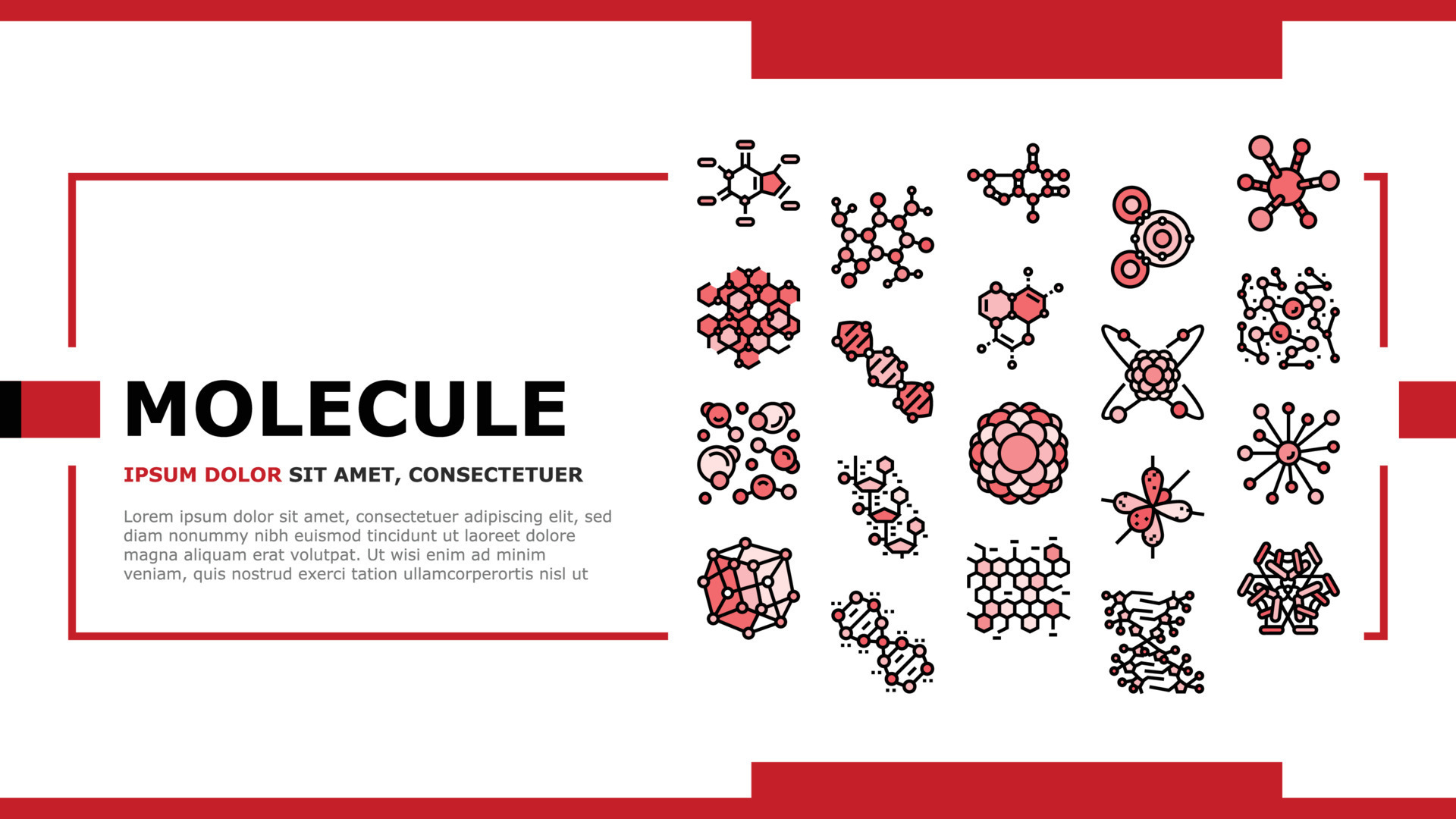 molecular science chemistry atom landing header vector 21232967 Vector ... molecular science chemistry atom landing header vector 21232967 Vector ...