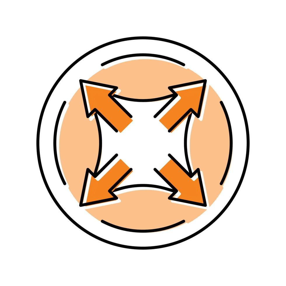 4 Way Stretch Icon 4 Way Stretch Icon