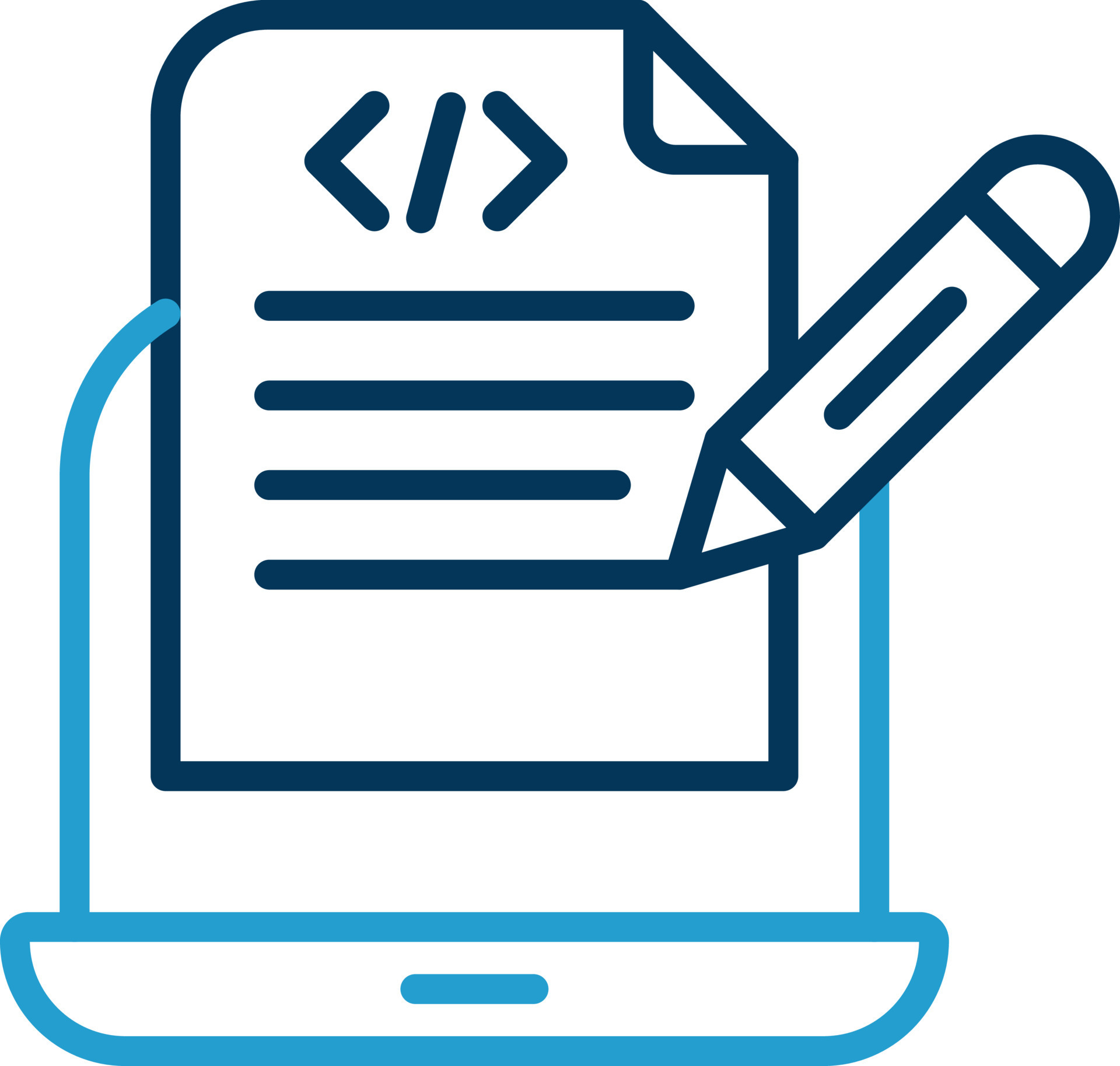 Programming Notes Vector Icon Design 21240500 Vector Art at Vecteezy