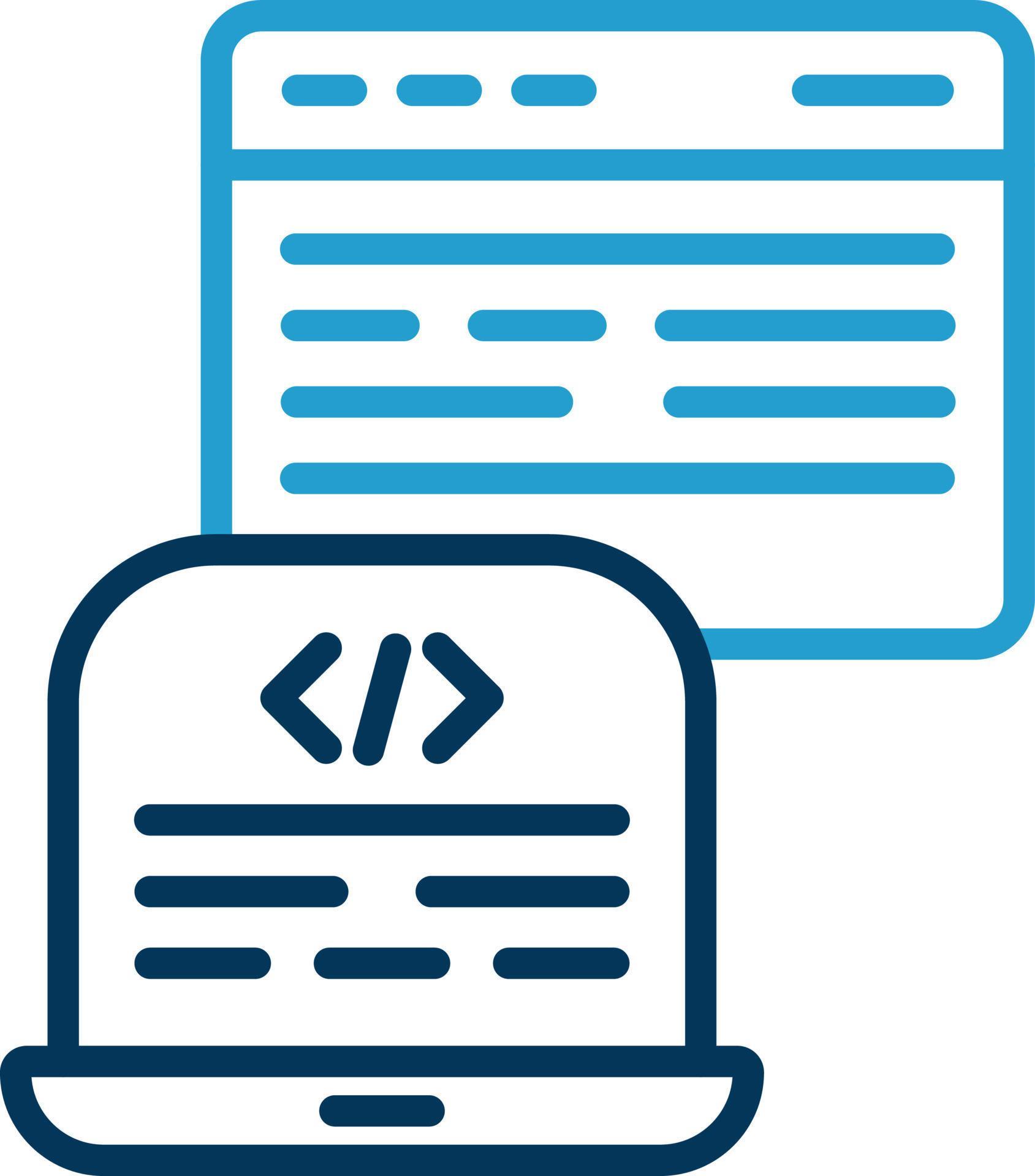 Backend Development Vector Icon Design 21241242 Vector Art at Vecteezy