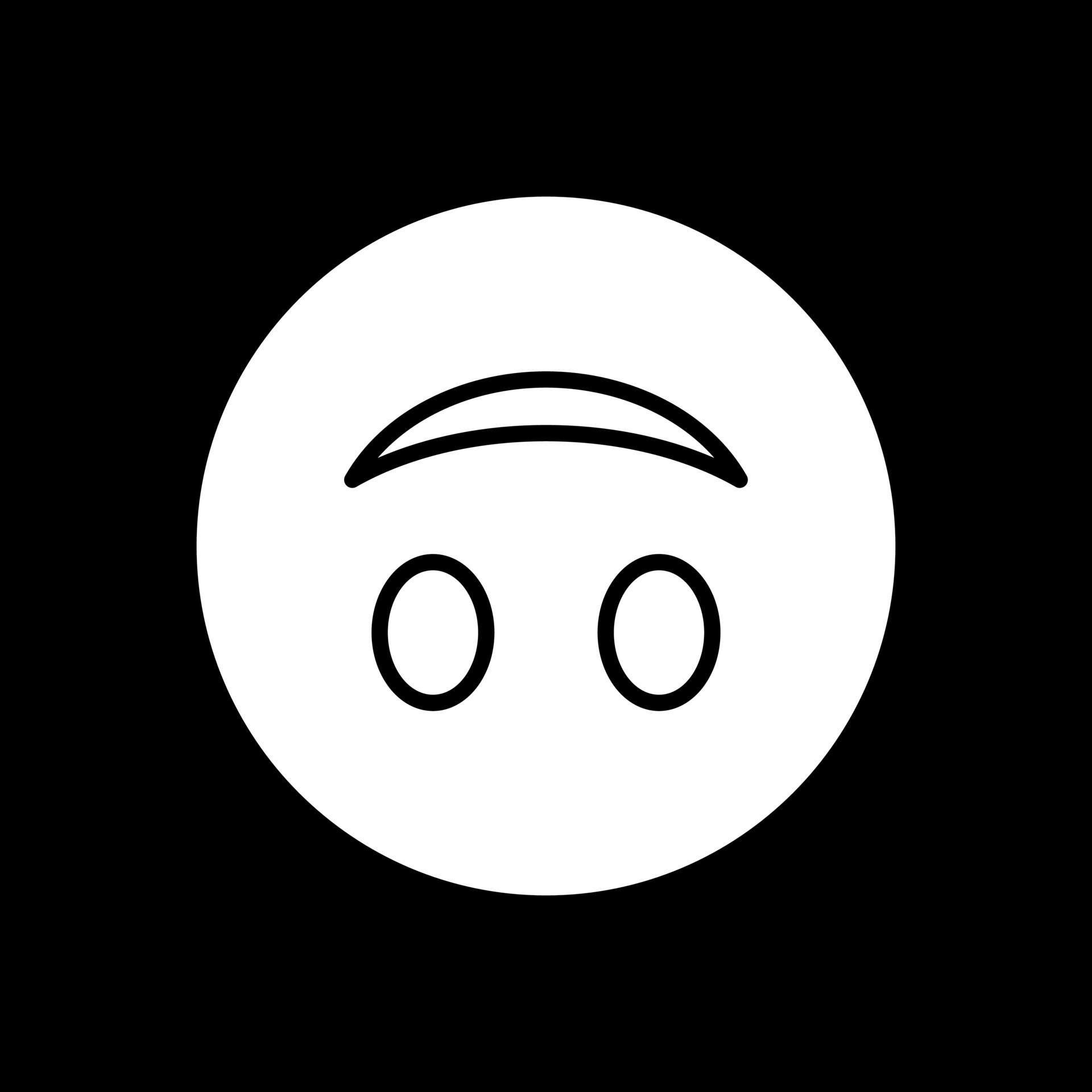 Upside Down Face Vector Icon Design 21242142 Vector Art At Vecteezy