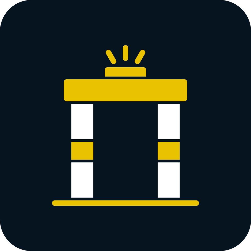 Metal Detector Vector Icon Design 21242682 Vector Art At Vecteezy