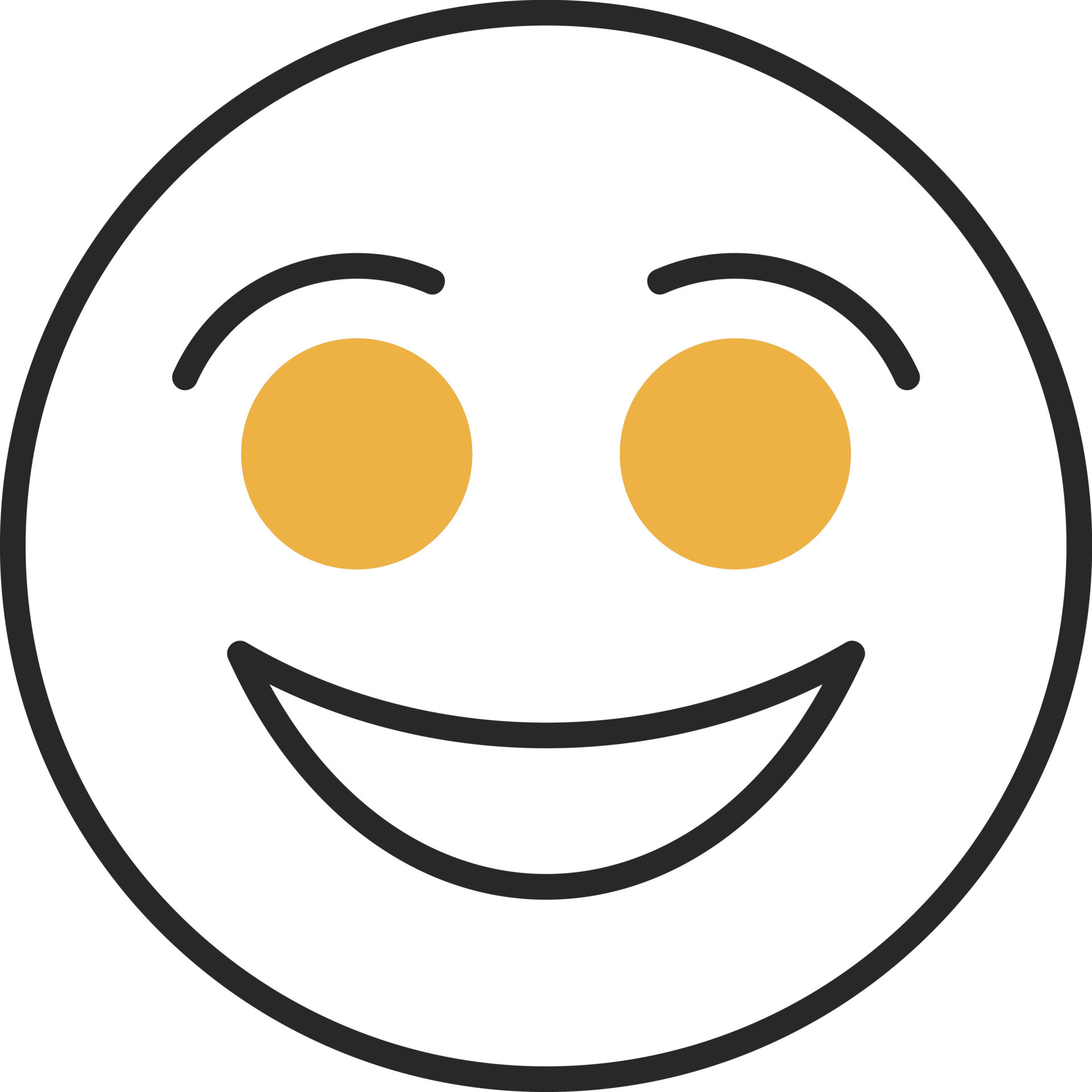 Smiling Face Vector Icon Design 21248087 Vector Art at Vecteezy