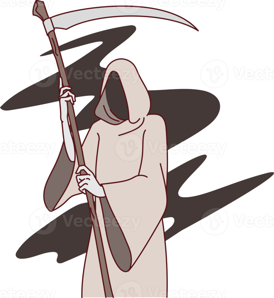 Grim Reaper With Scythe 21248981 Png