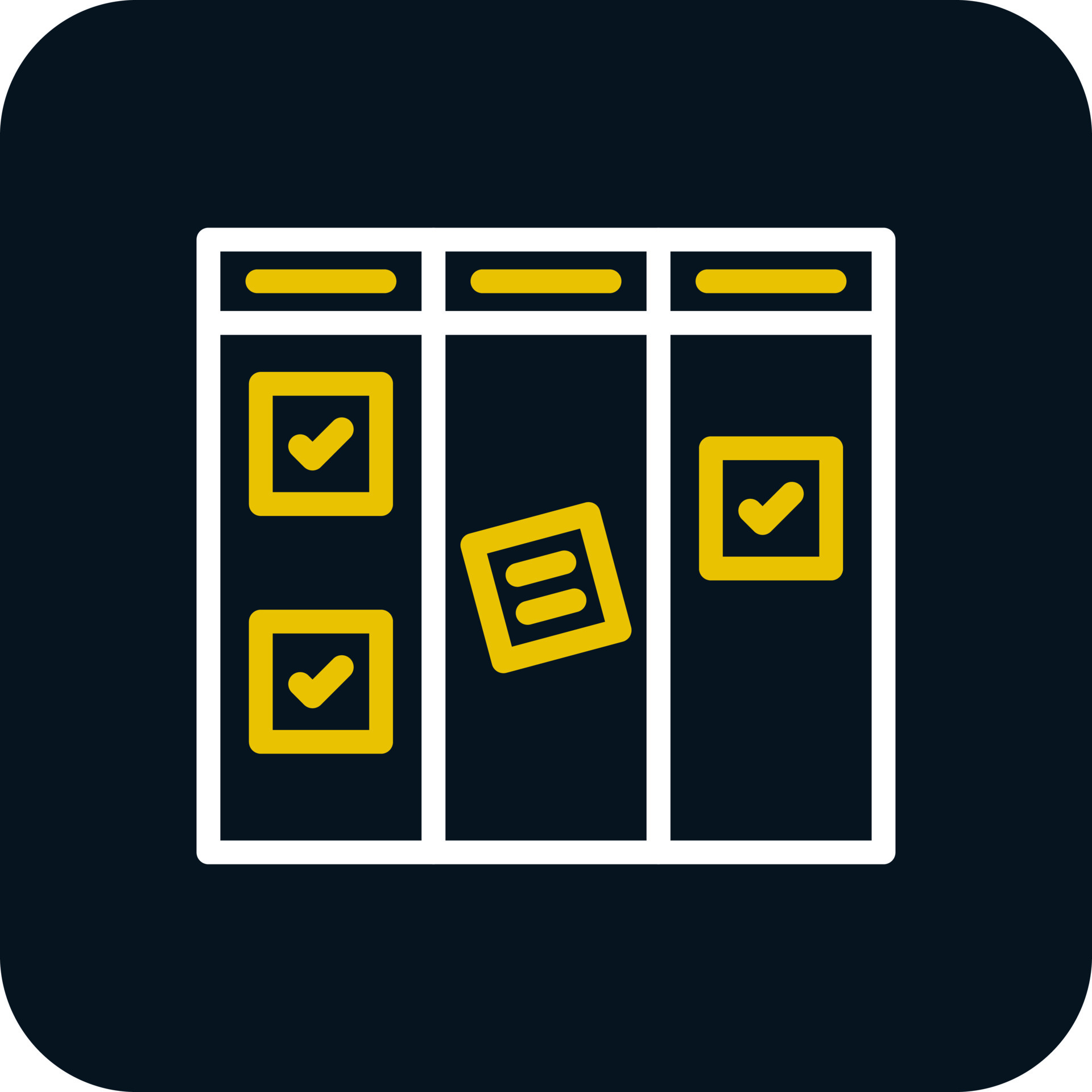 Kanban Vector Icon Design 21249306 Vector Art at Vecteezy Kanban Vector Icon Design 21249306 Vector Art at Vecteezy
