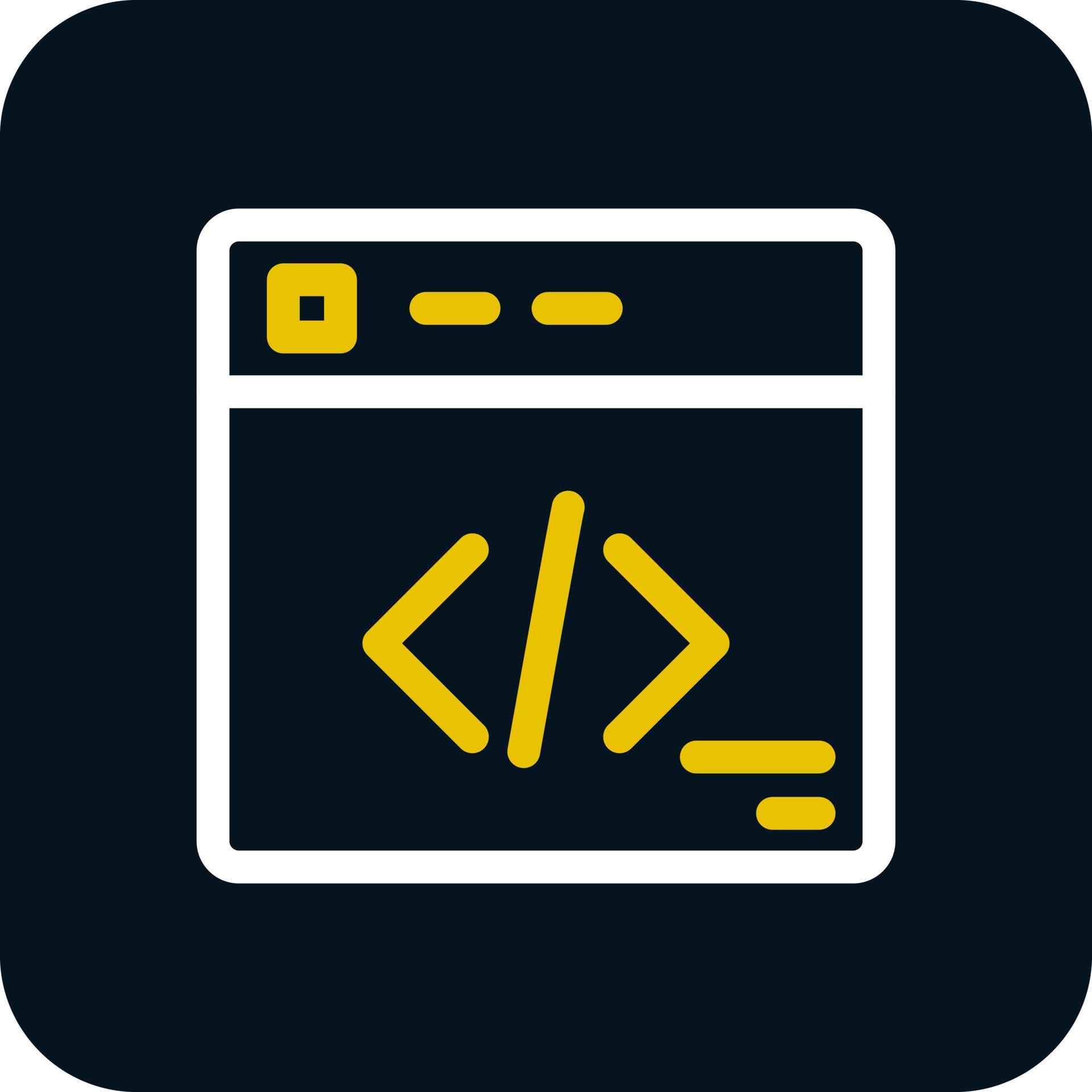 Web Programming Vector Icon Design 21250695 Vector Art at Vecteezy