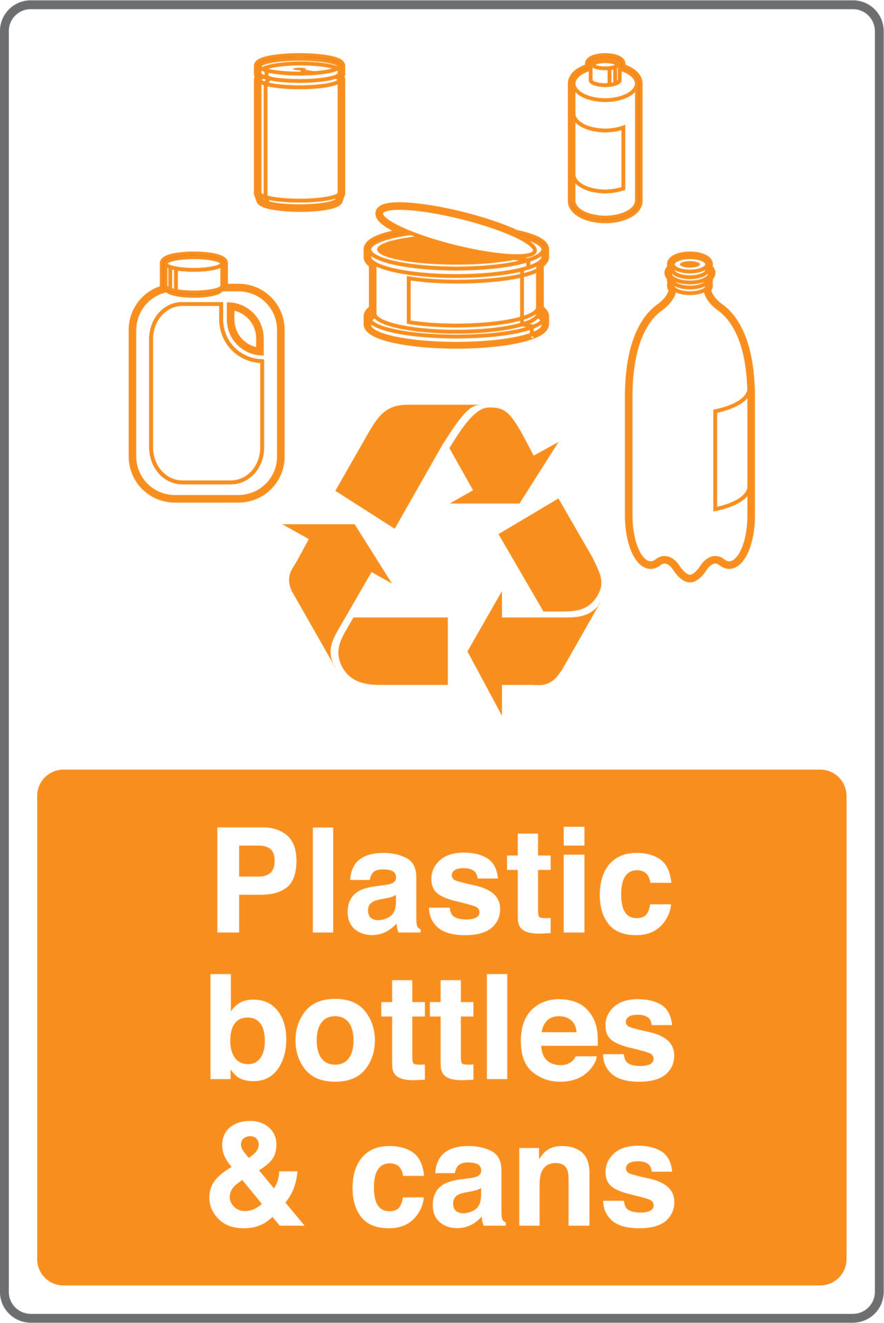 Recycle Plastic Bottles Signs Recycle Plastic Bottles Signs