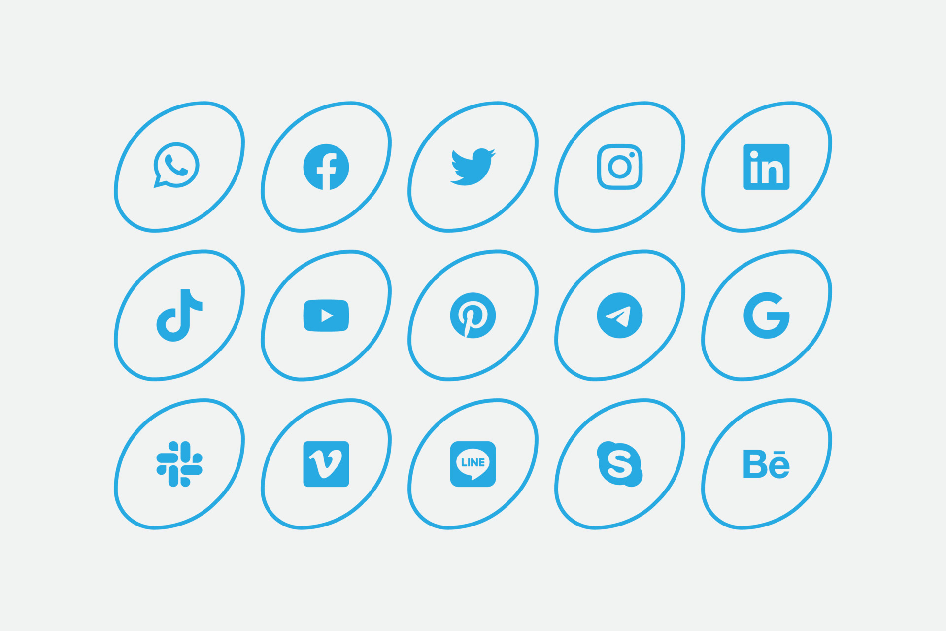 social media icons bundle facebook instagram twitter linkedIn and other ... social media icons bundle facebook instagram twitter linkedIn and other ...