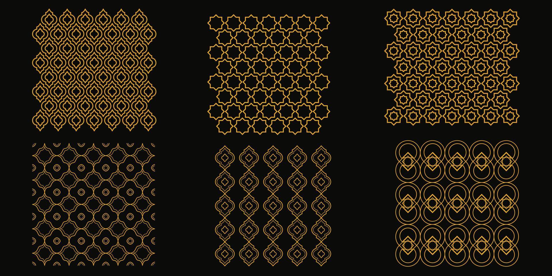 vector pattern set 21258823 Vector Art at Vecteezy
