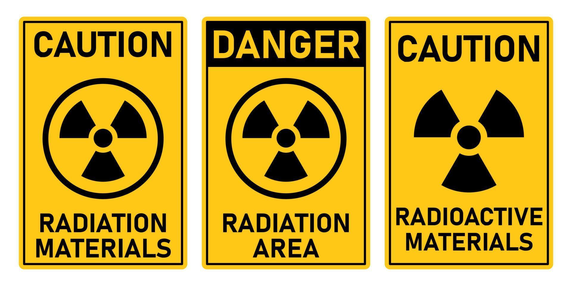 caution danger radioactive radiation material singage yellow printable ... caution danger radioactive radiation material singage yellow printable ...