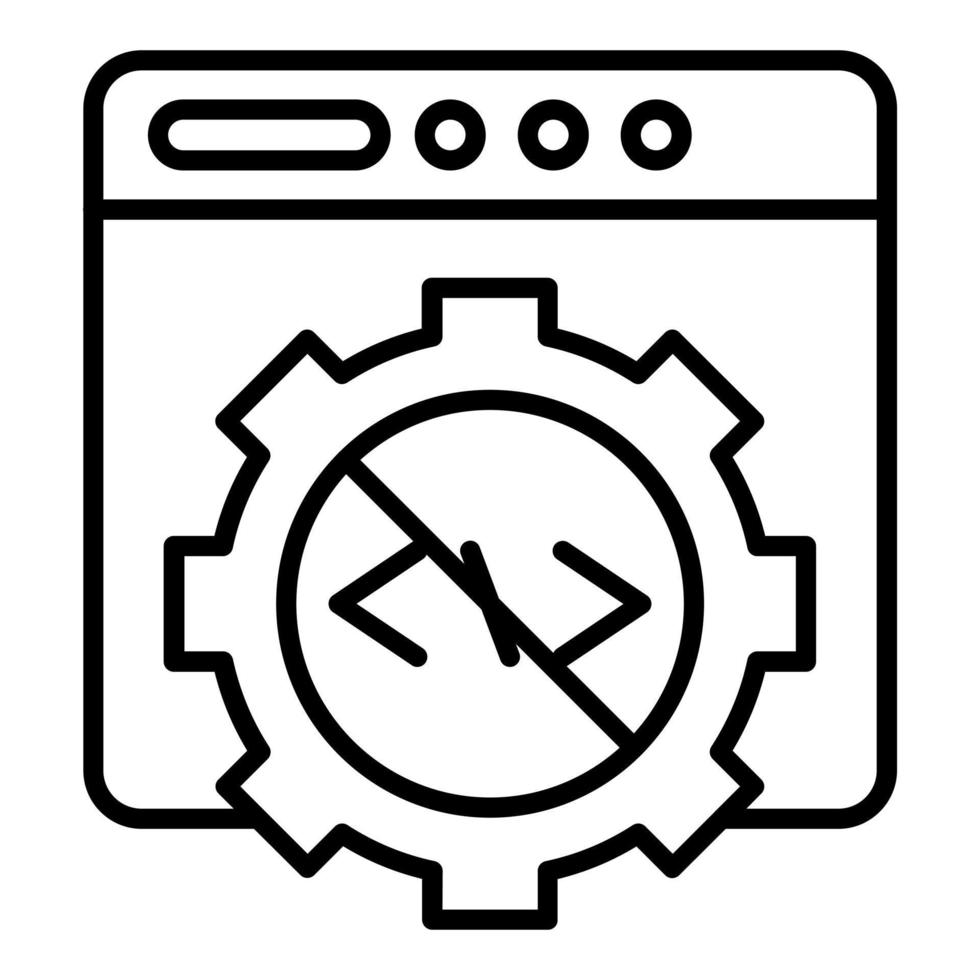 Code Block Icon Style 21265001 Vector Art at Vecteezy