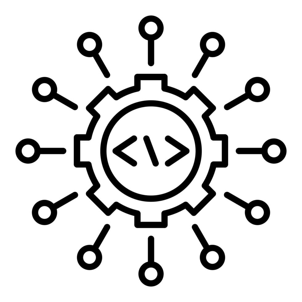 Framework Icon Style 21265007 Vector Art At Vecteezy