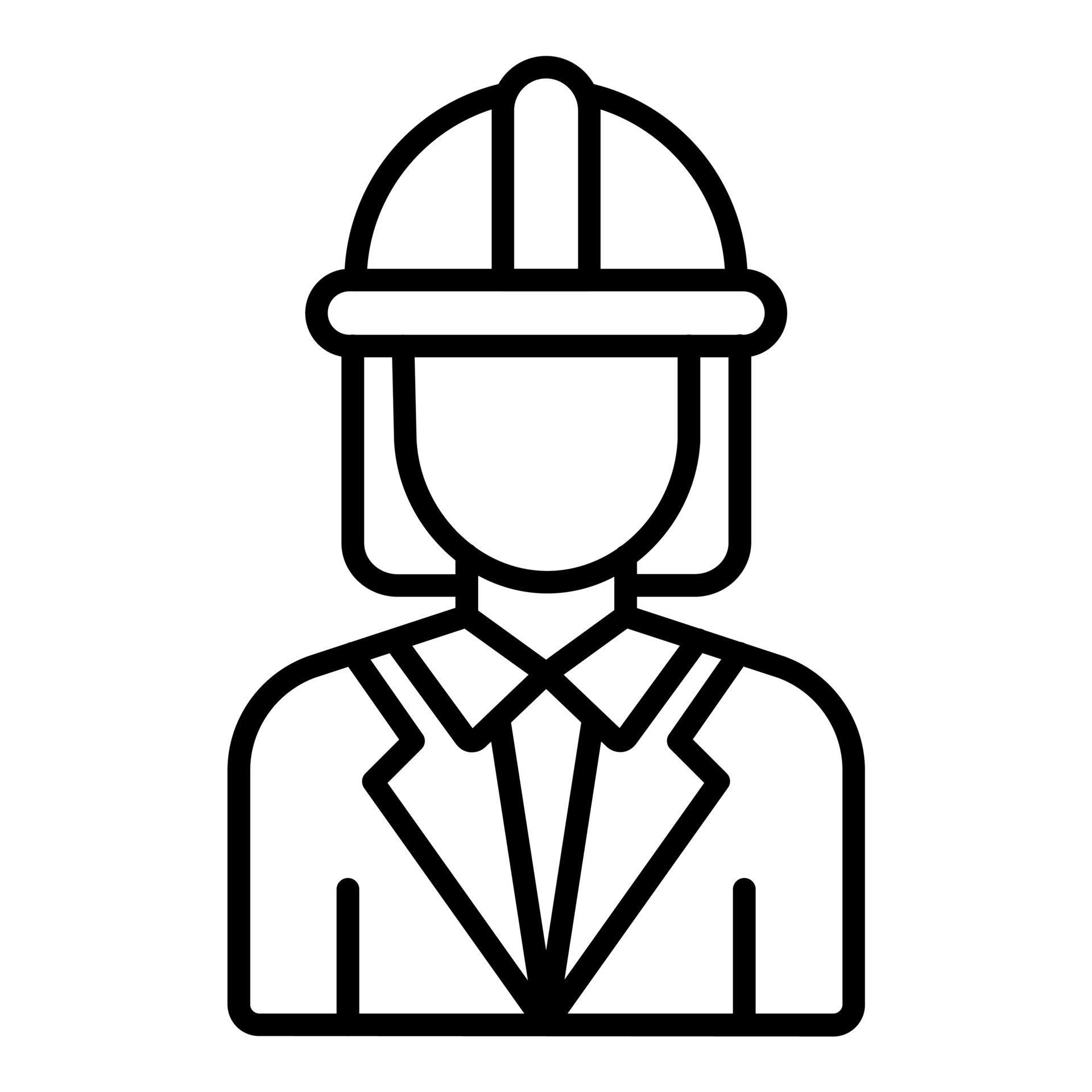 Engineer Female Icon Style 21265169 Vector Art at Vecteezy