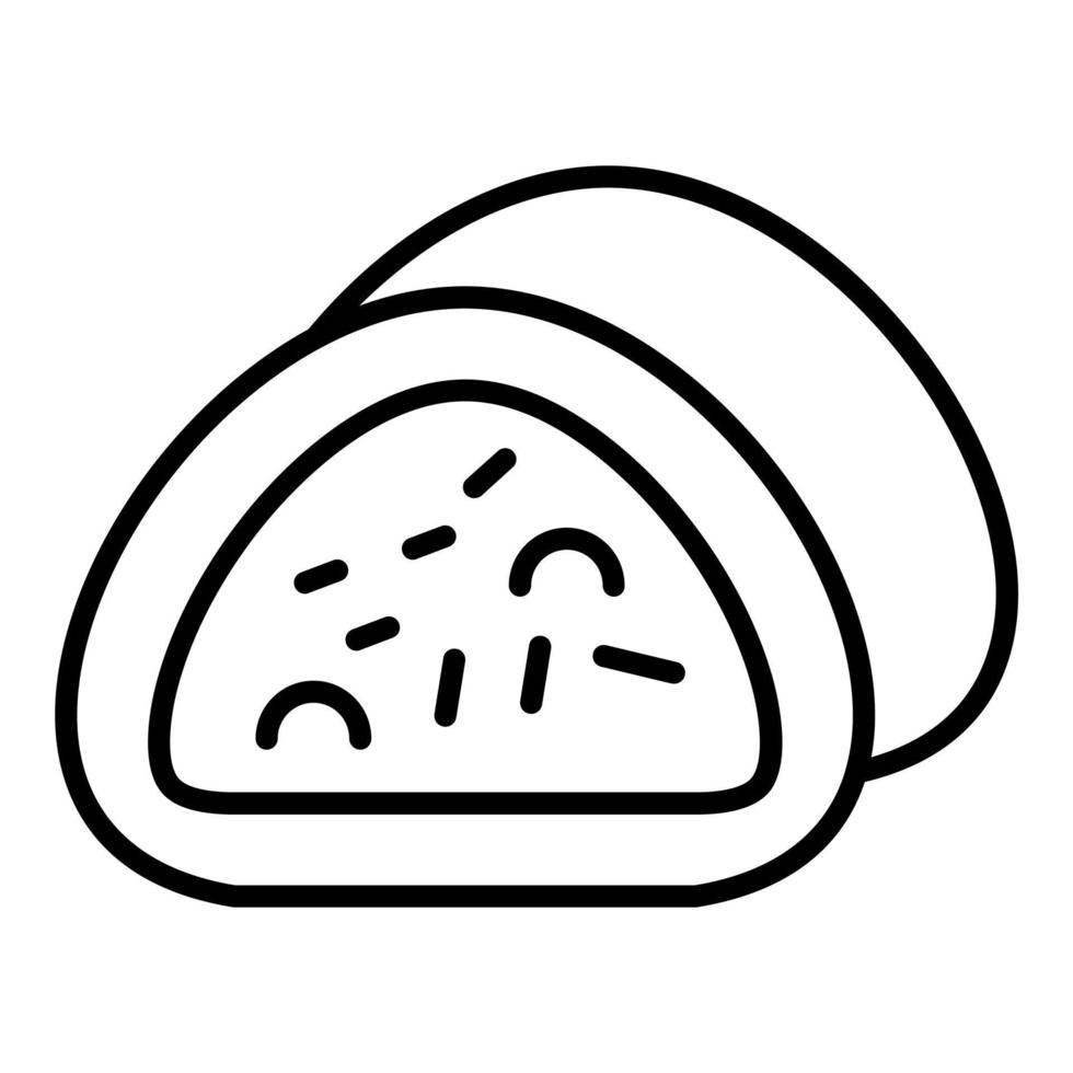 Mochi Icon Style 21266018 Vector Art At Vecteezy