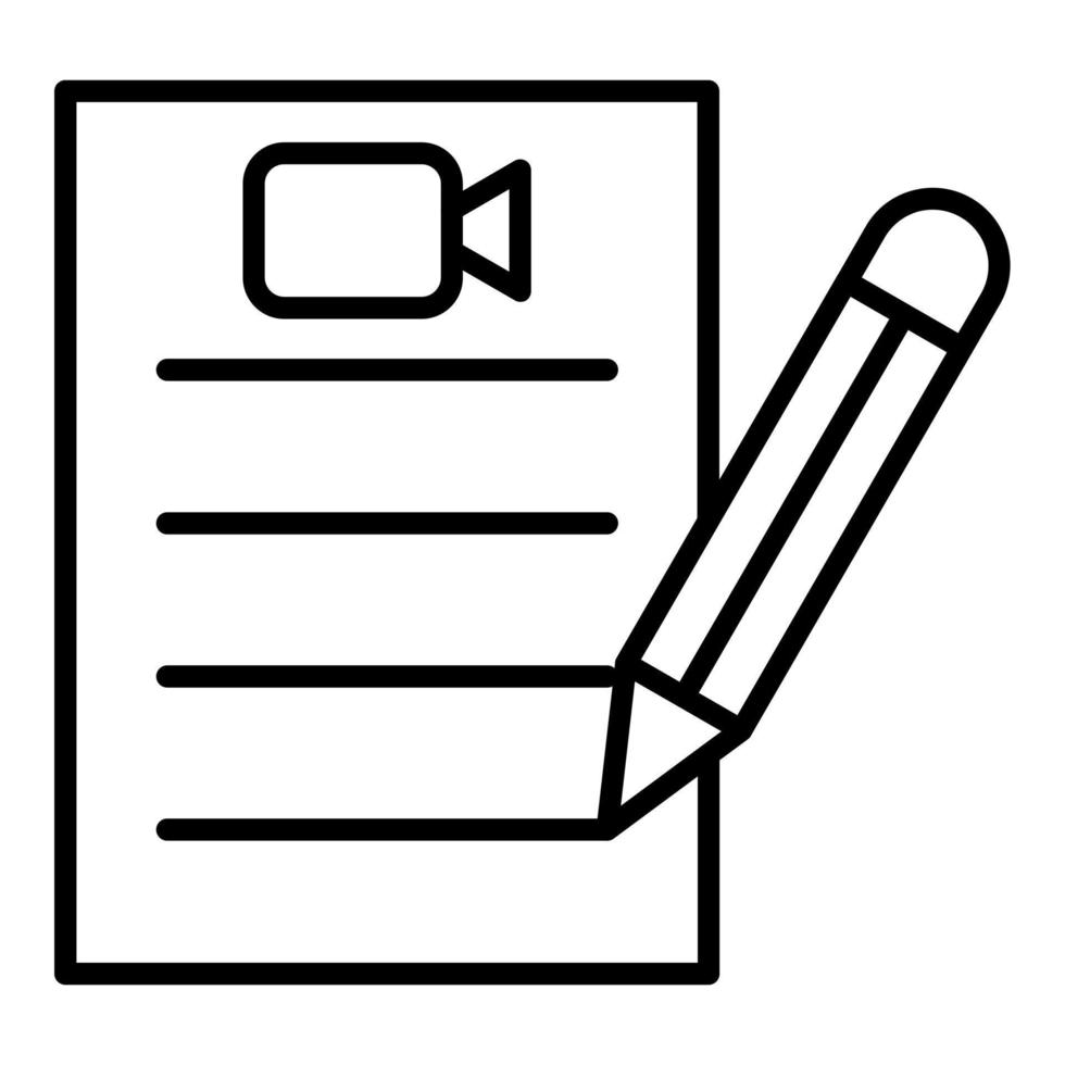 Script Icon Style 21266187 Vector Art at Vecteezy