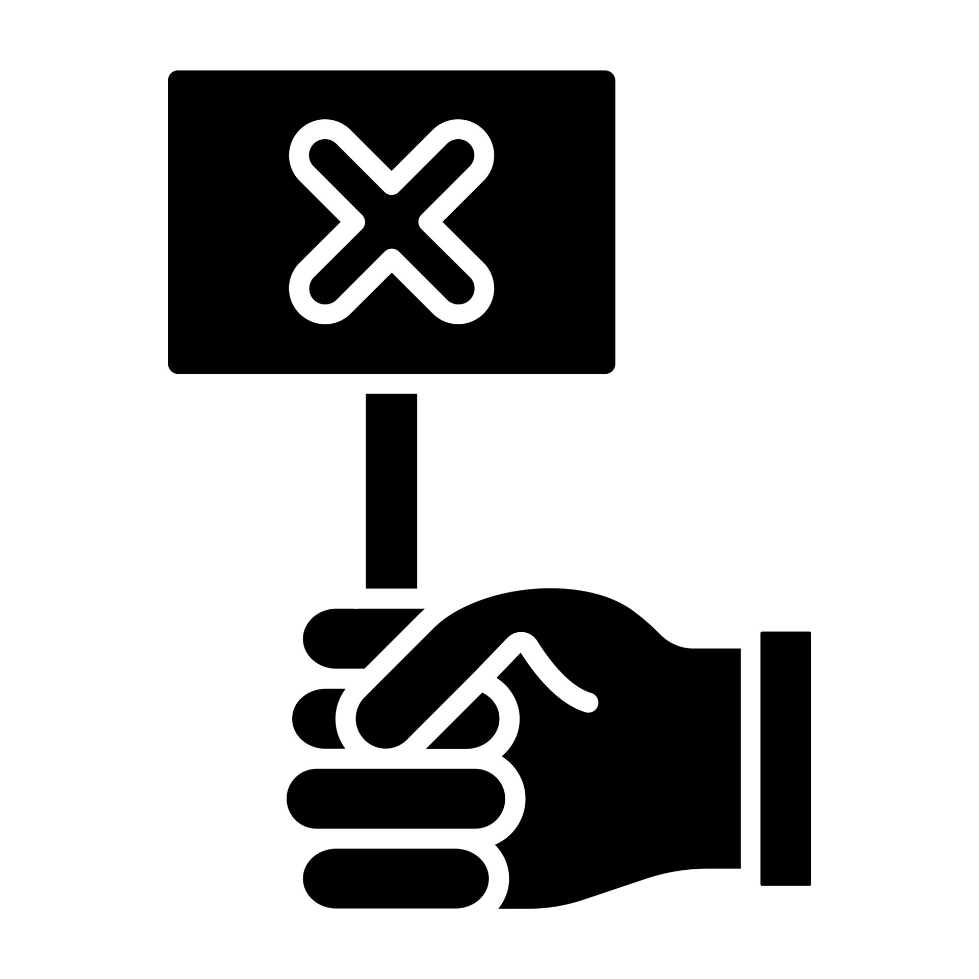 Against Icon Style 21267031 Vector Art at Vecteezy