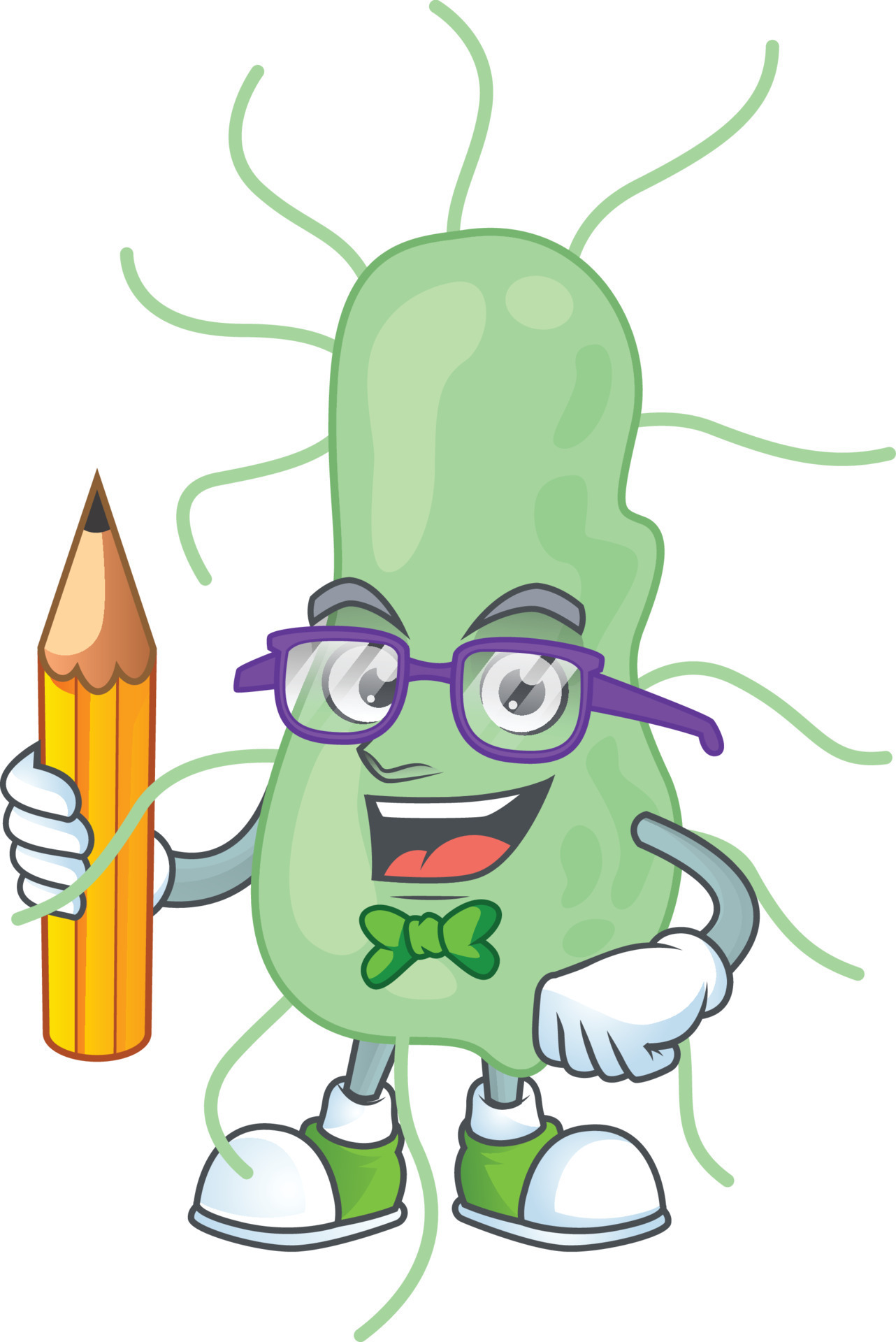 Cartoon Character Of Salmonella 21279092 Vector Art At Vecteezy