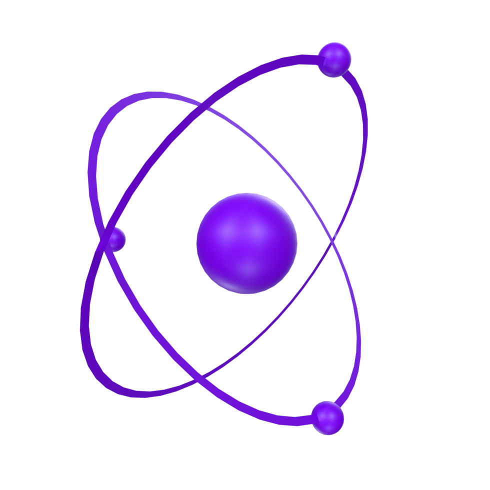 Atom isolated on transparent 21280181 PNG
