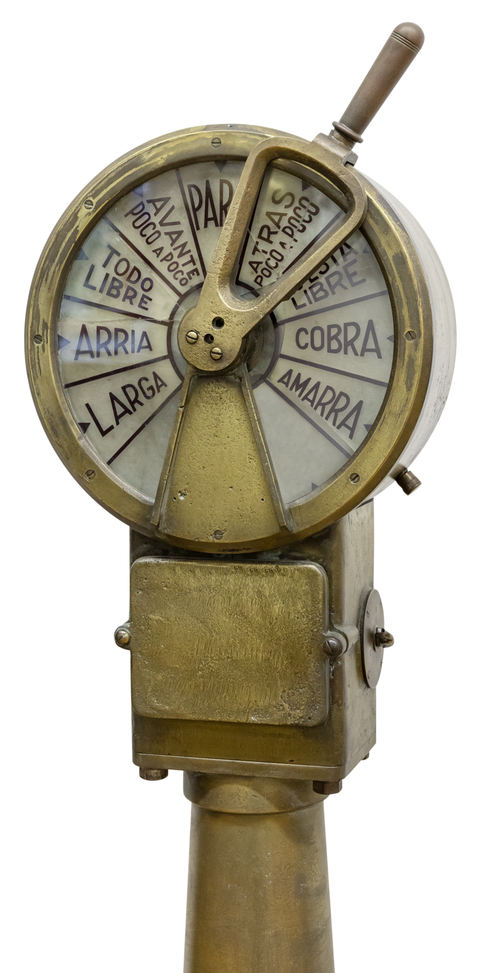 Antique 19th century spanish engine room telegraph isolated 21281795 PNG Antique 19th century spanish engine room telegraph isolated 21281795 PNG