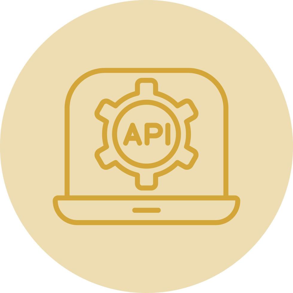 API Vector Icon Design 21284607 Vector Art at Vecteezy
