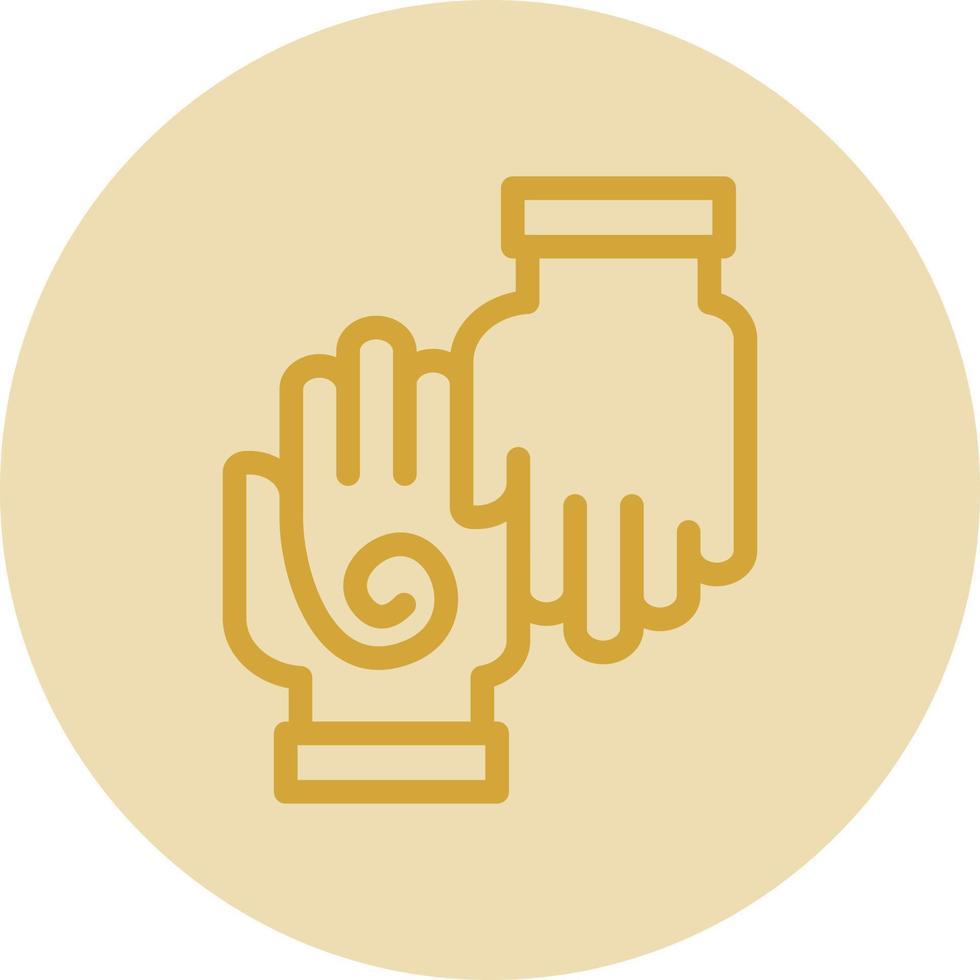 Hand Massage Vector Icon Design 21284821 Vector Art at Vecteezy