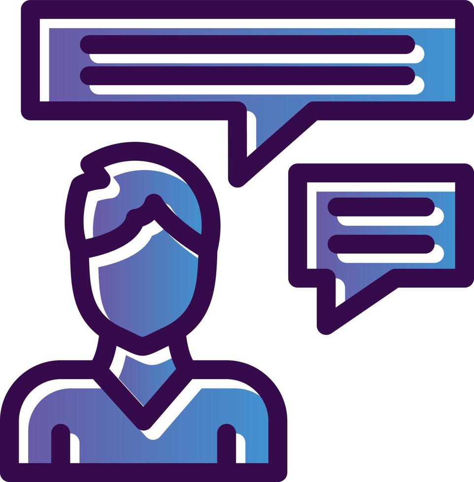 Inner Dialogue Vector Icon Design 21286890 Vector Art at Vecteezy Inner Dialogue Vector Icon Design 21286890 Vector Art at Vecteezy