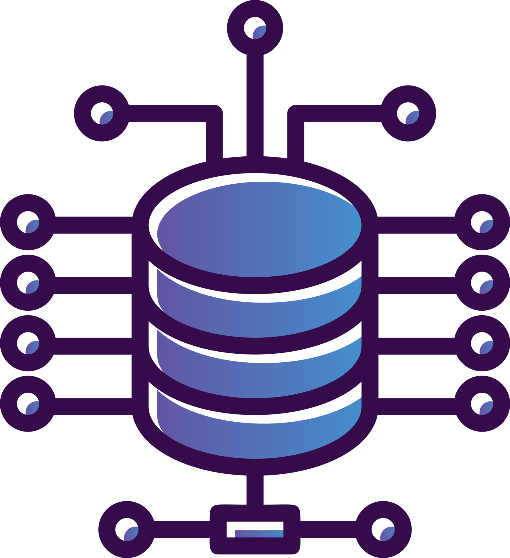 Data Storage Vector Icon Design 21287012 Vector Art At Vecteezy