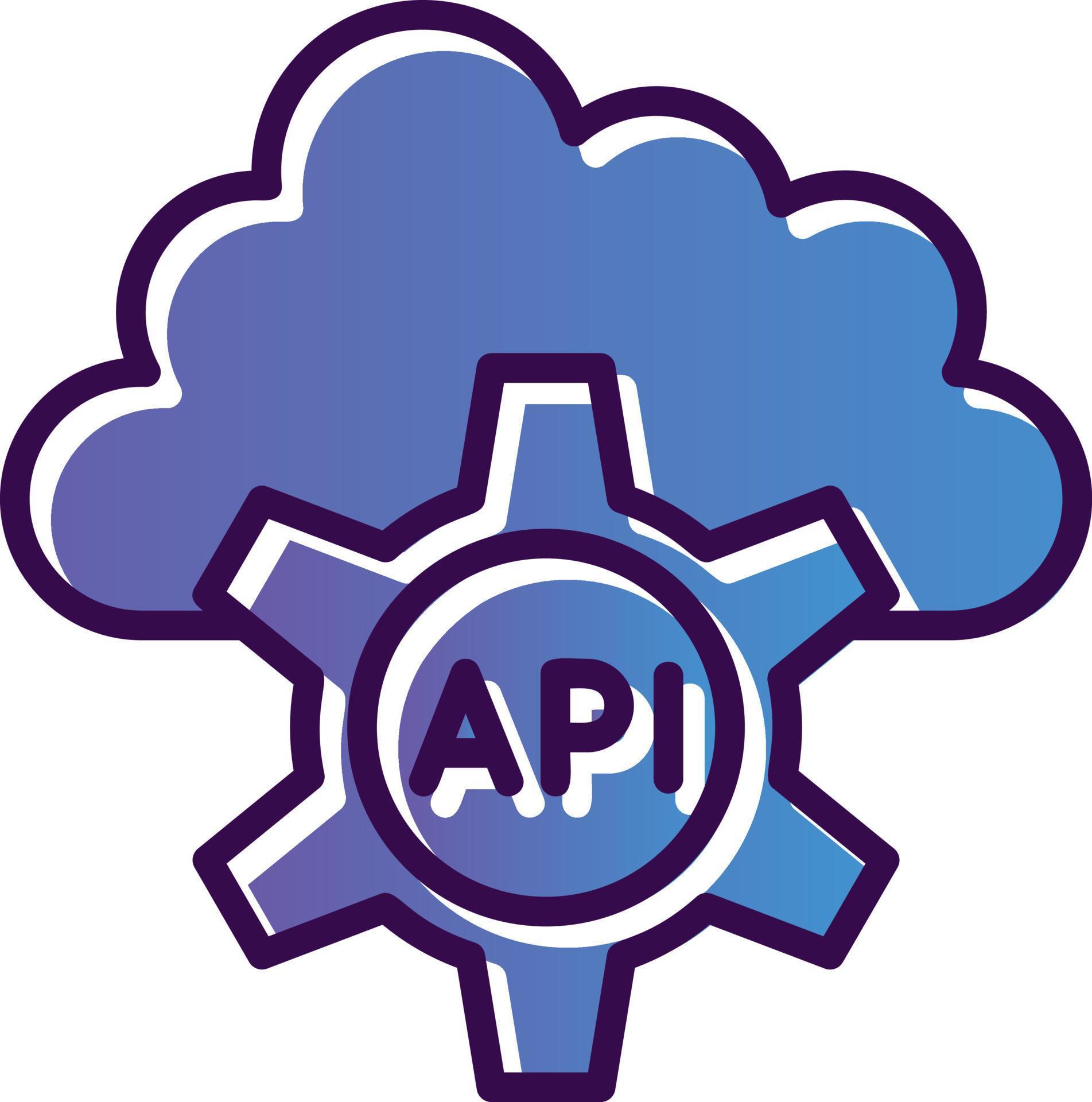 API Vector Icon Design 21287176 Vector Art at Vecteezy