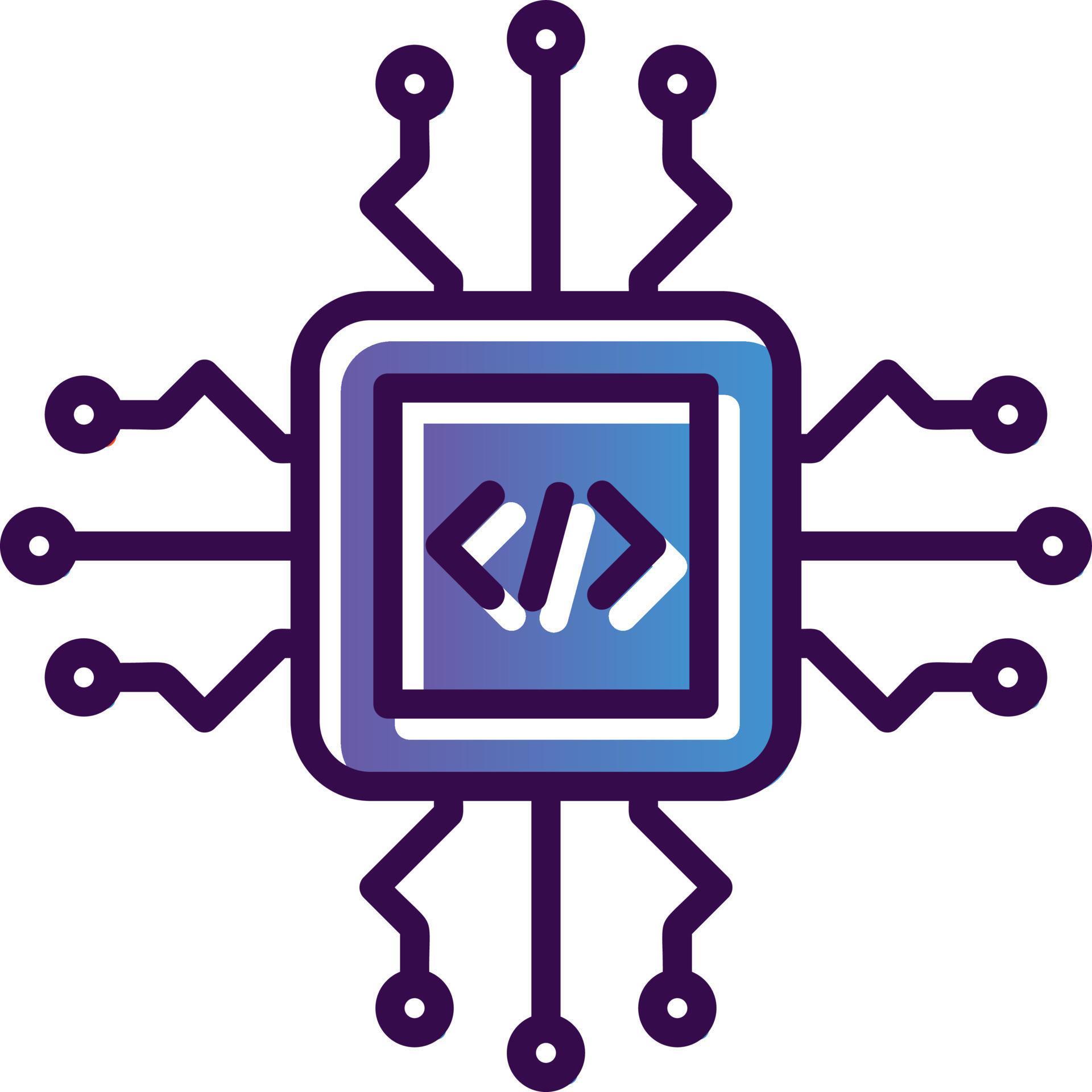 Code Processor Vector Icon Design 21288170 Vector Art at Vecteezy