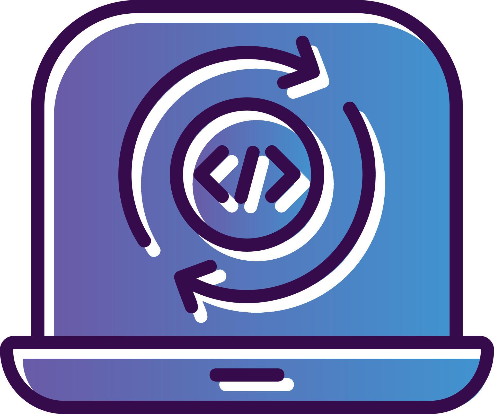 Programming Cycle Vector Icon Design 21288173 Vector Art at Vecteezy