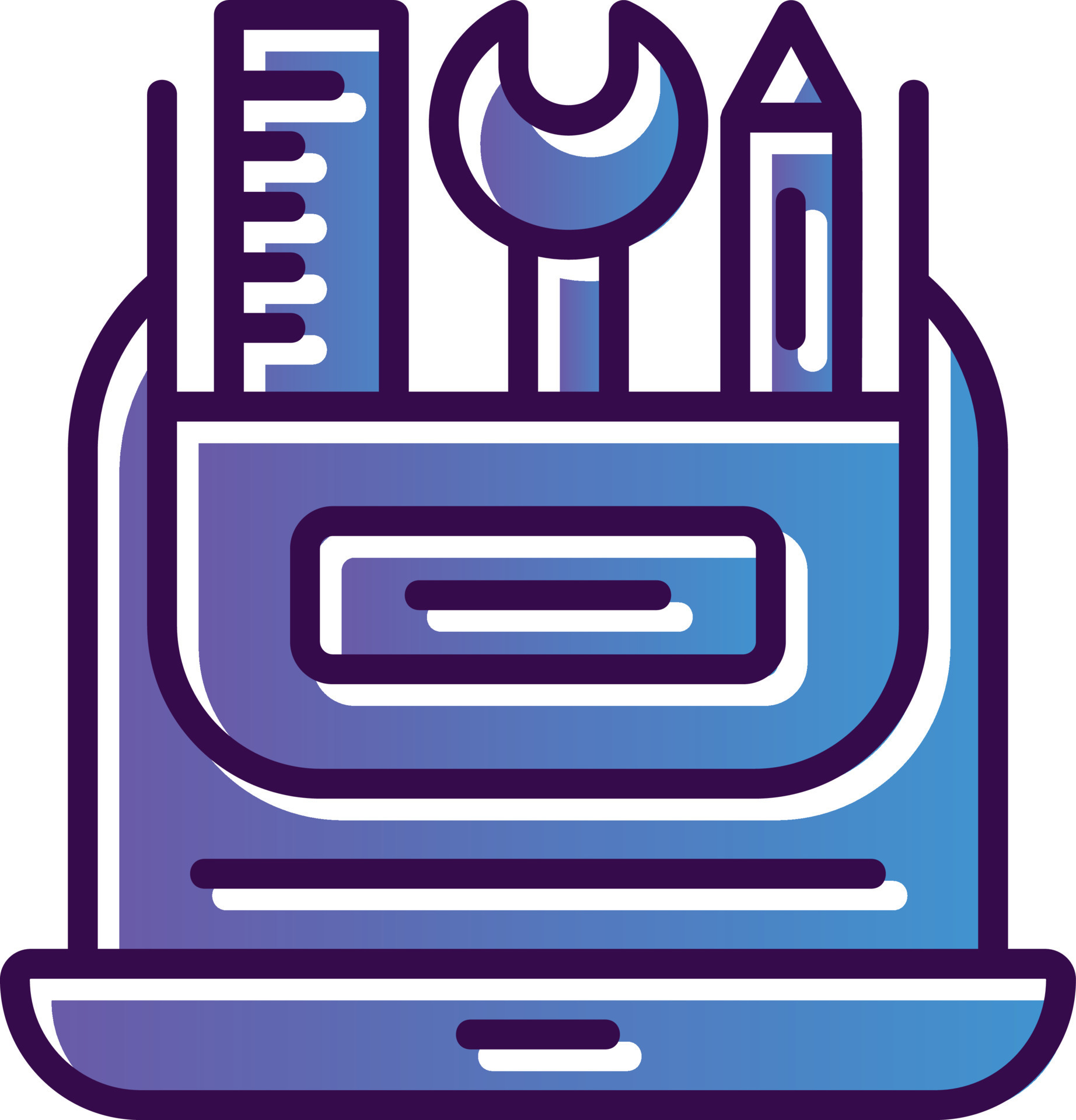Toolkit Vector Icon Design 21288199 Vector Art at Vecteezy