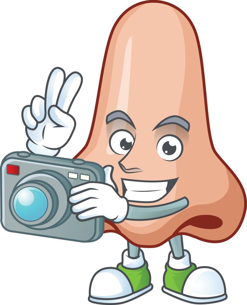 Nose Cartoon Character 21288749 Vector Art At Vecteezy