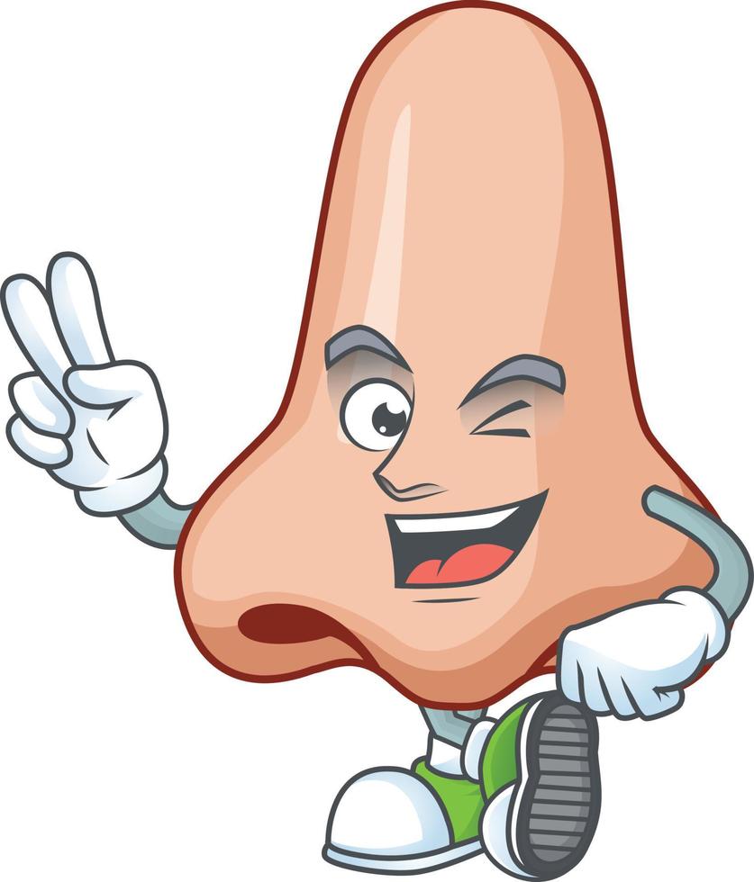 Nose Cartoon Character 21288761 Vector Art At Vecteezy