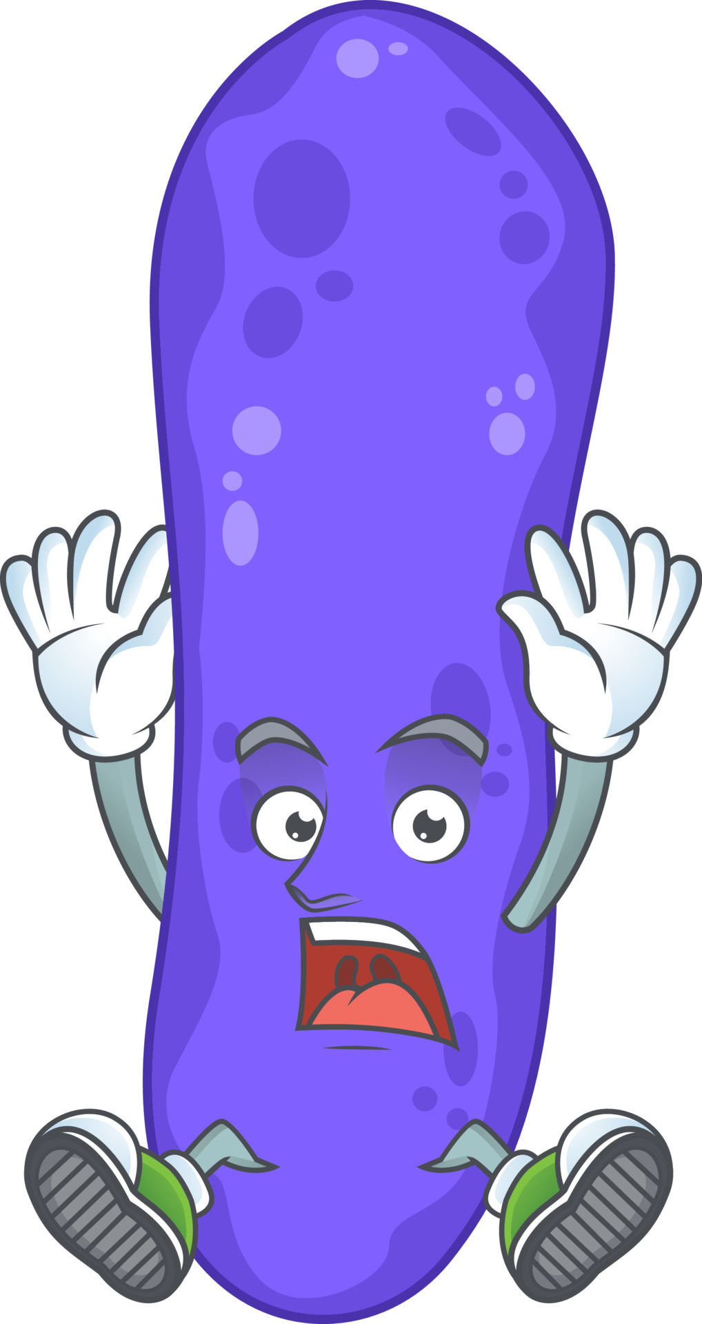 Escherichia Coli Cartoon Character 21291289 Vector Art At Vecteezy