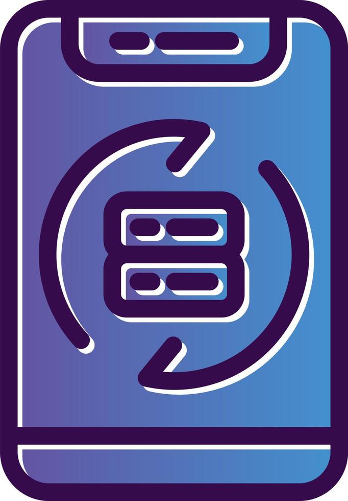 Data Synchronization Vector Icon Design 21291409 Vector Art at Vecteezy