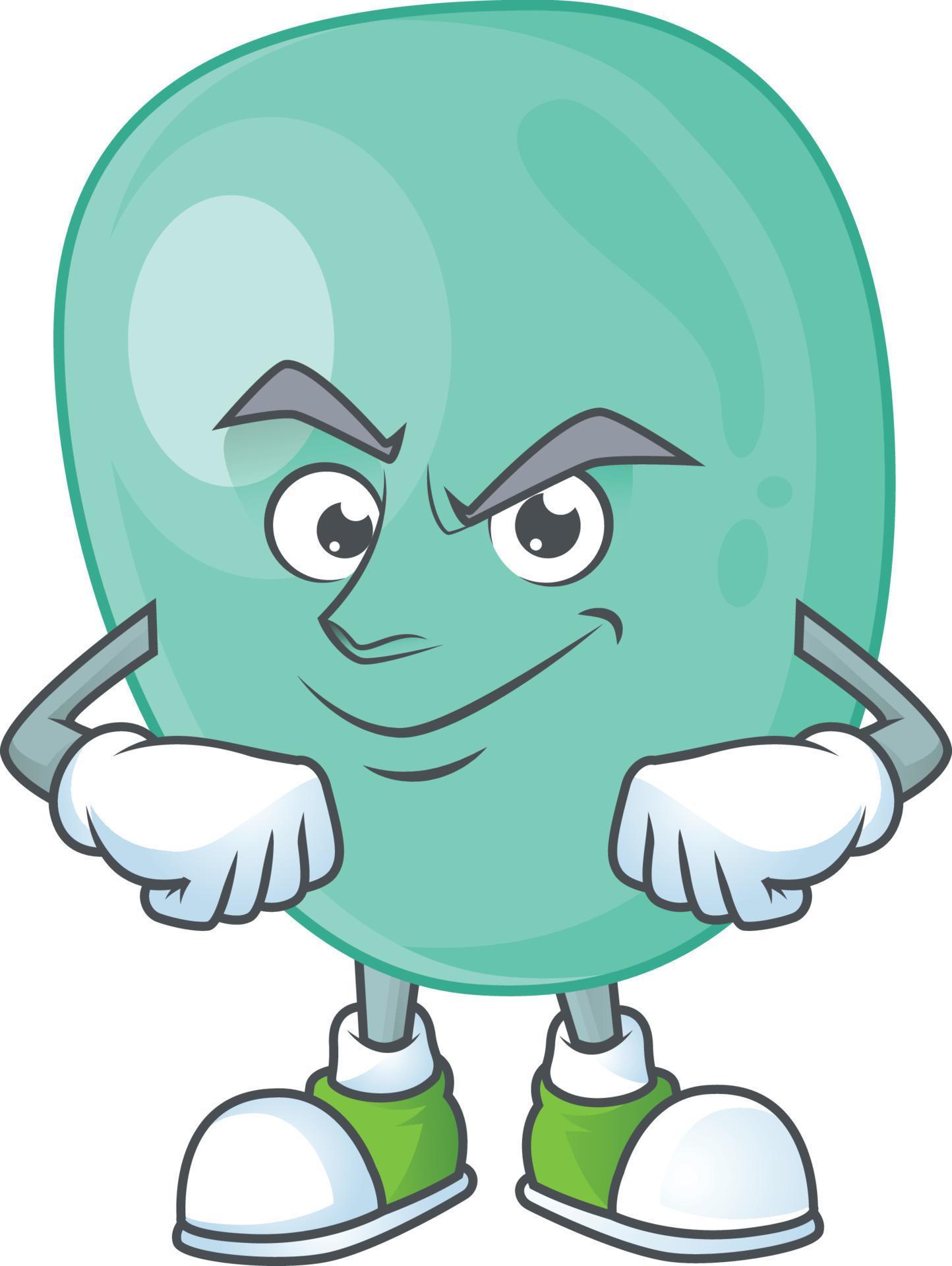 Staphylococcus Aureus Cartoon Character 21293722 Vector Art At Vecteezy