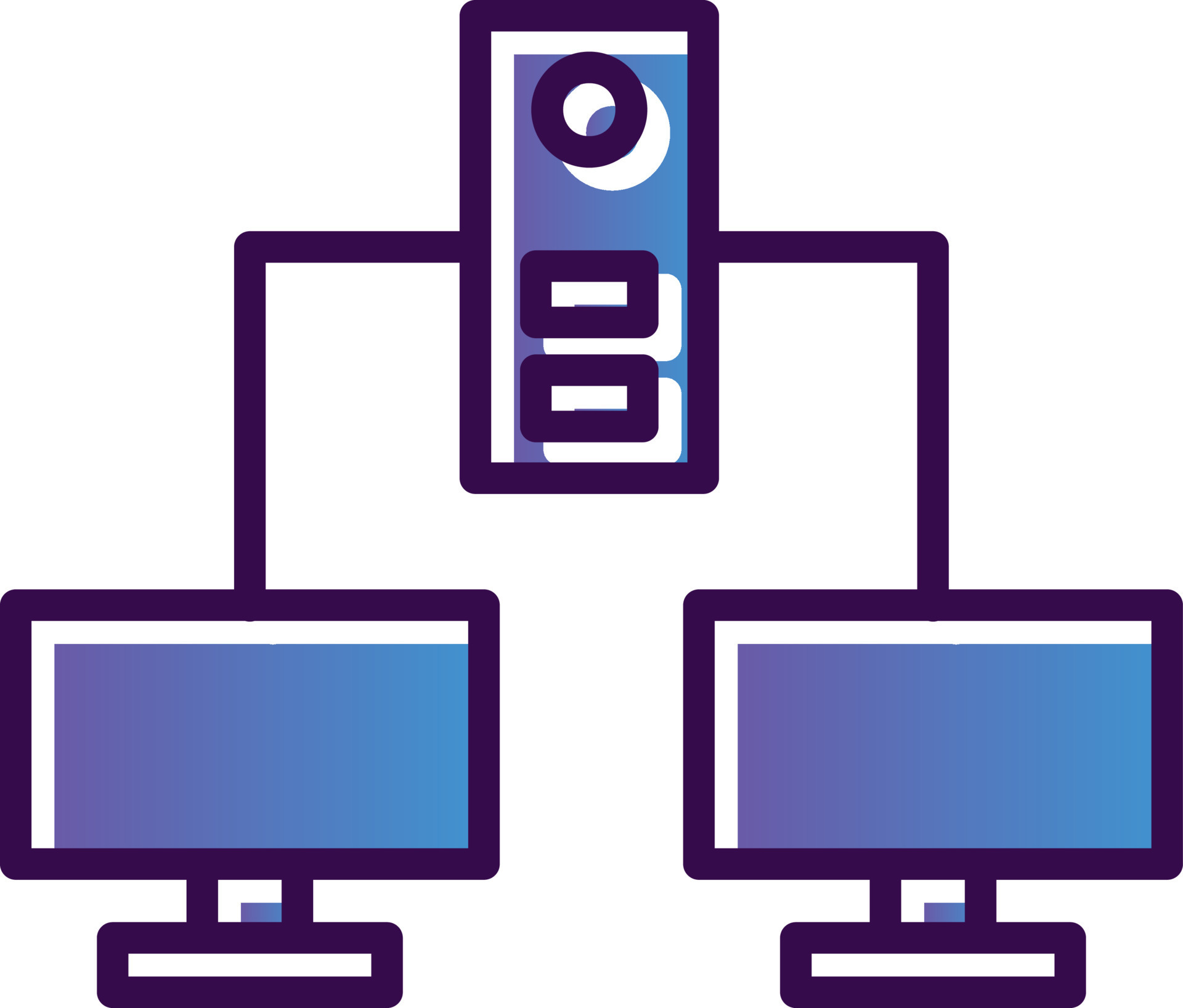 Computer Networks Vector Icon Design 21295525 Vector Art at Vecteezy