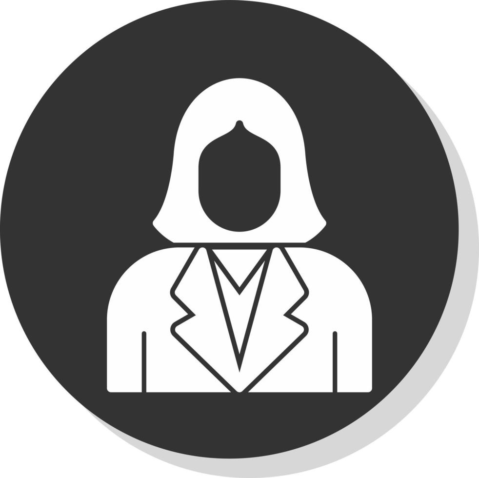 Female Employee Vector Icon Design 21296498 Vector Art at Vecteezy Female Employee Vector Icon Design 21296498 Vector Art at Vecteezy