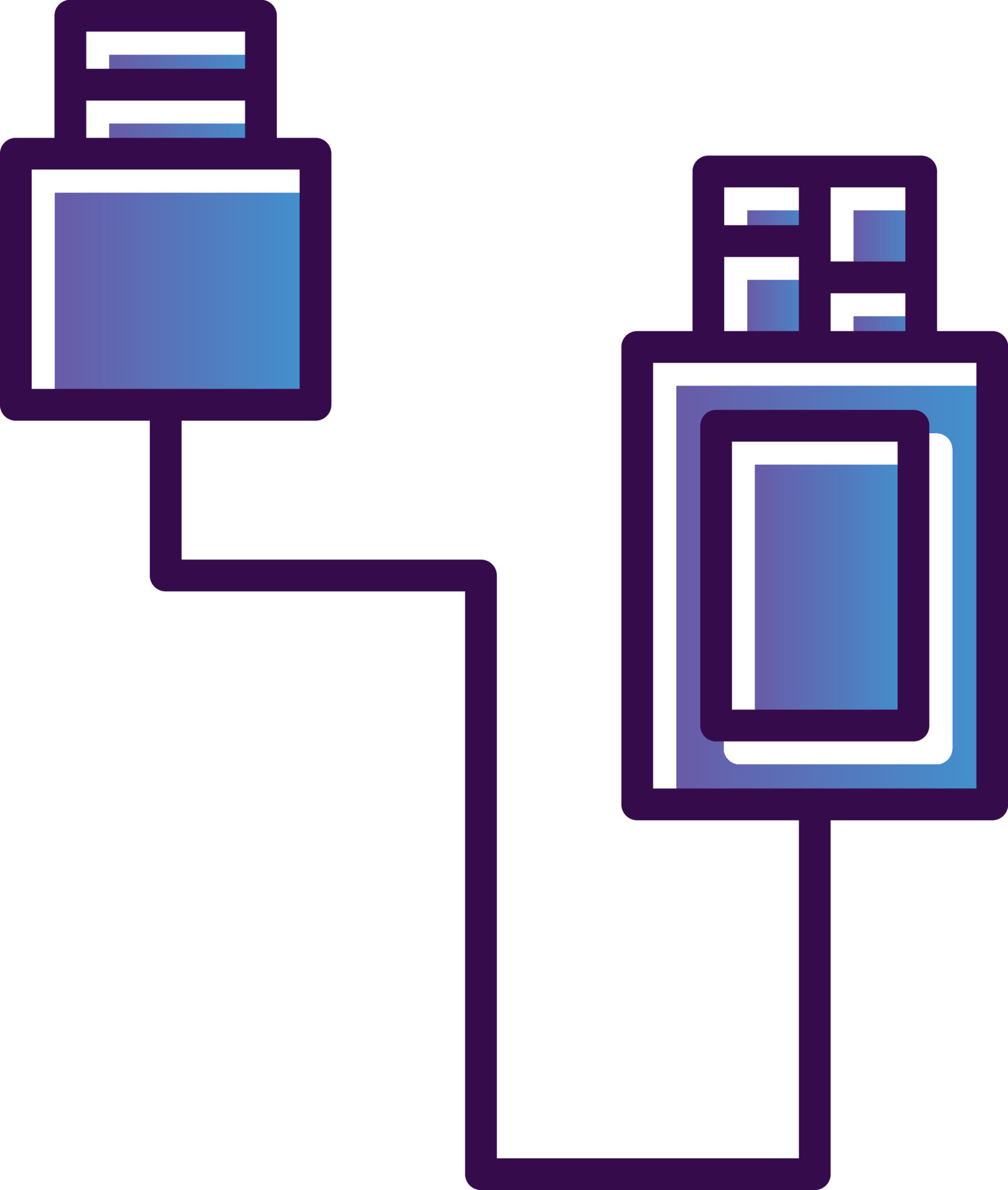 Usb Cable Vector Icon Design 21296580 Vector Art At Vecteezy