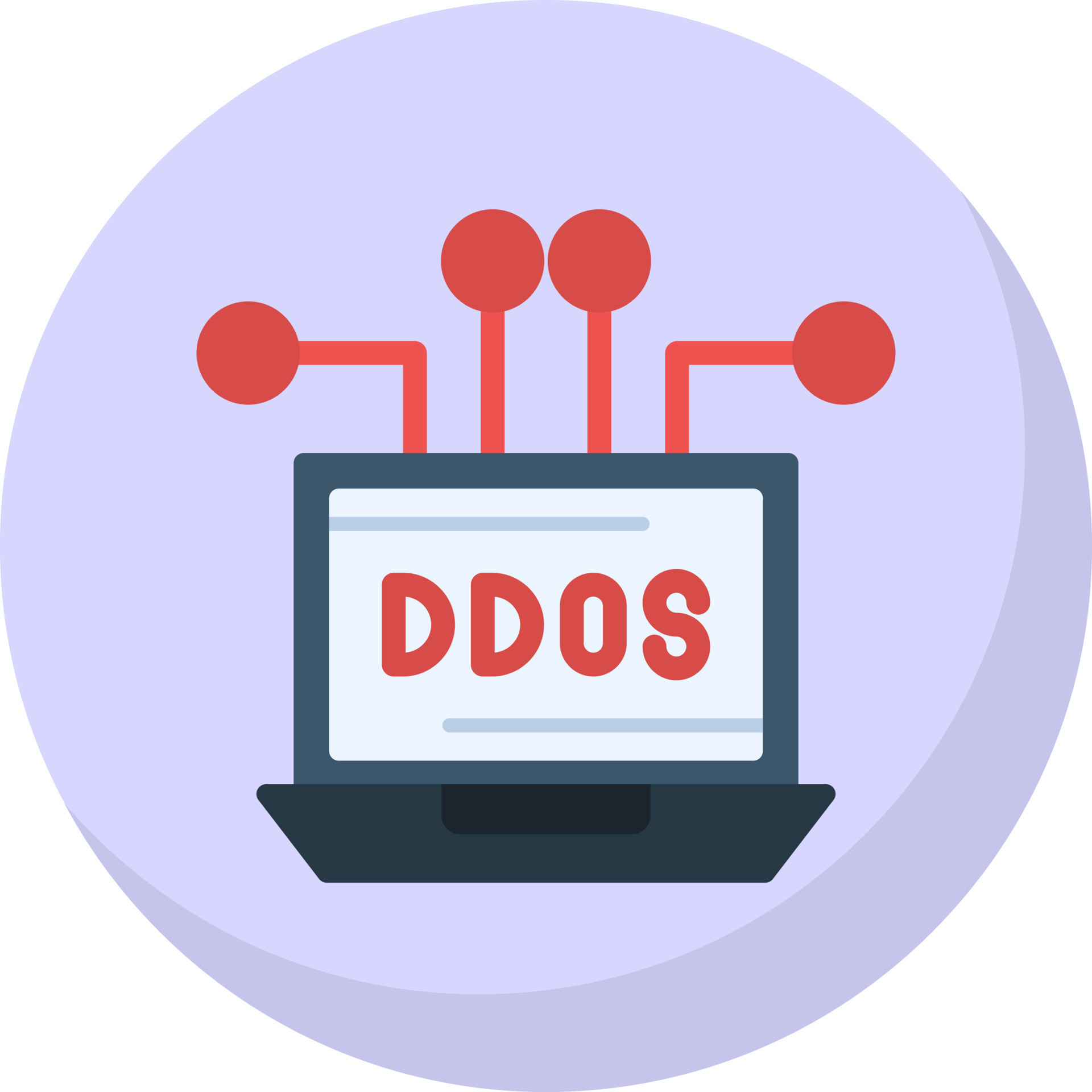 Ddos Vector Icon Design 21296791 Vector Art At Vecteezy