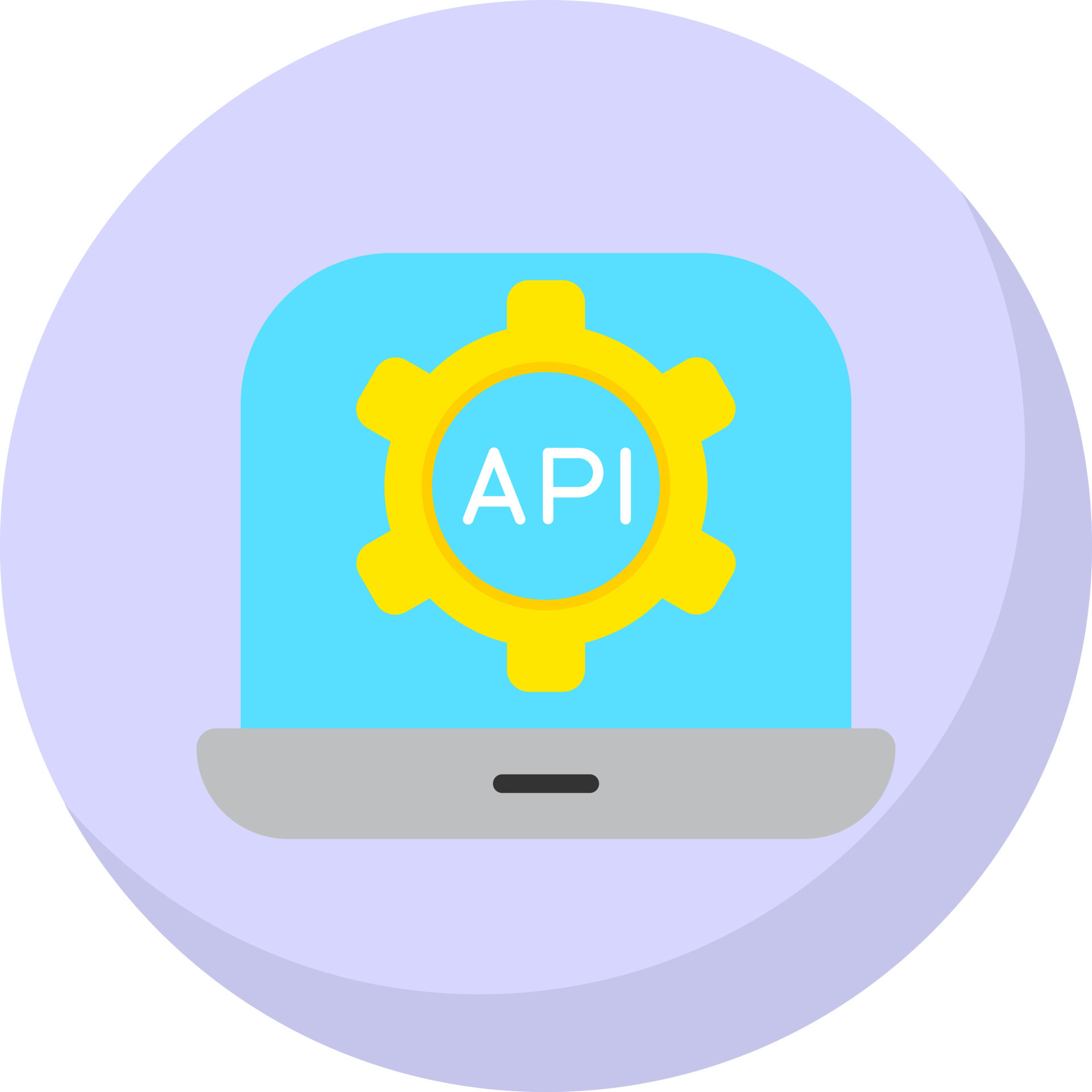 API Vector Icon Design 21297900 Vector Art at Vecteezy
