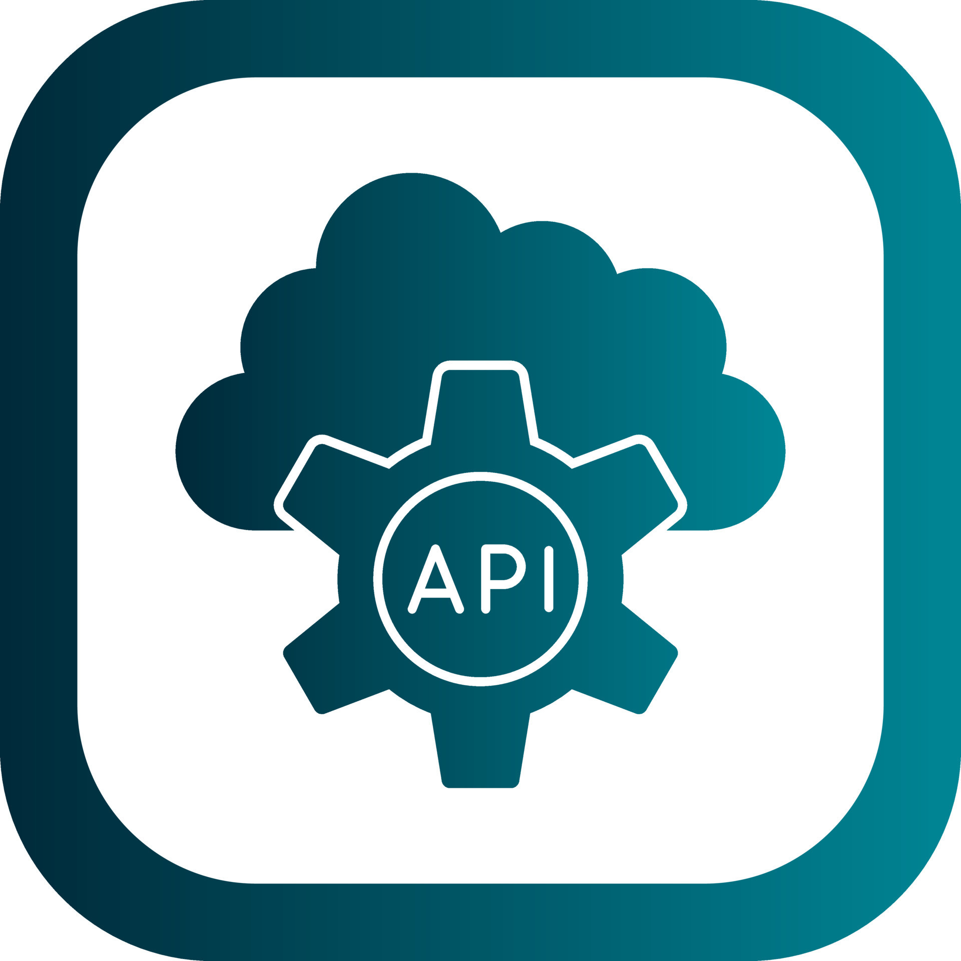 Api Vector Icon Design 21300974 Vector Art At Vecteezy