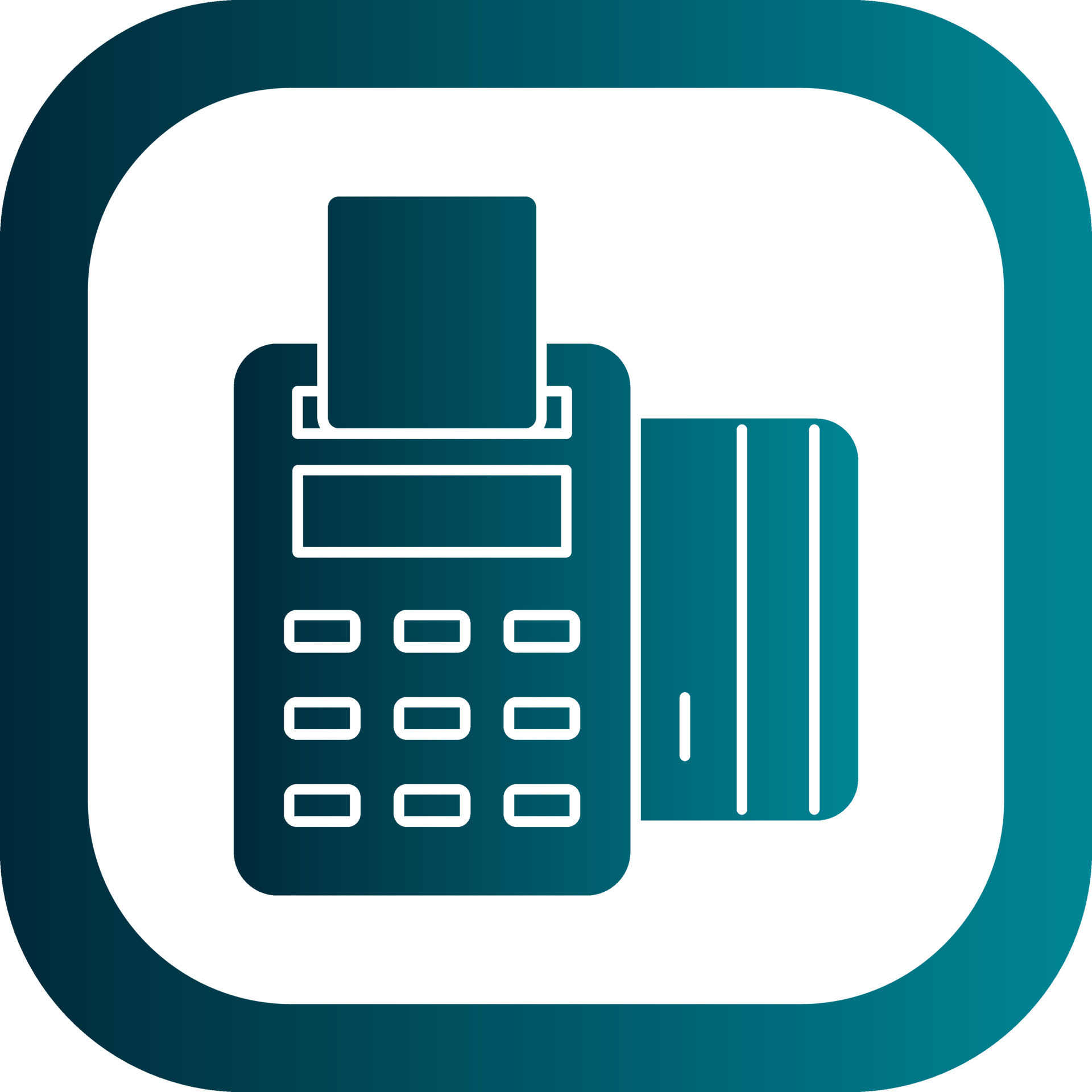 Pos Terminal Vector Icon Design 21301491 Vector Art At Vecteezy