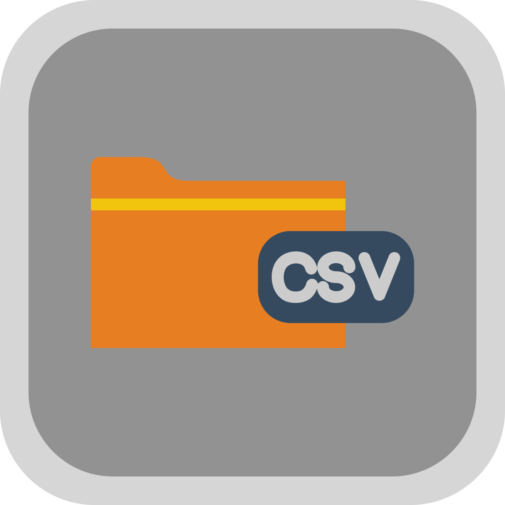 File Csv Vector Icon Design 21301810 Vector Art at Vecteezy
