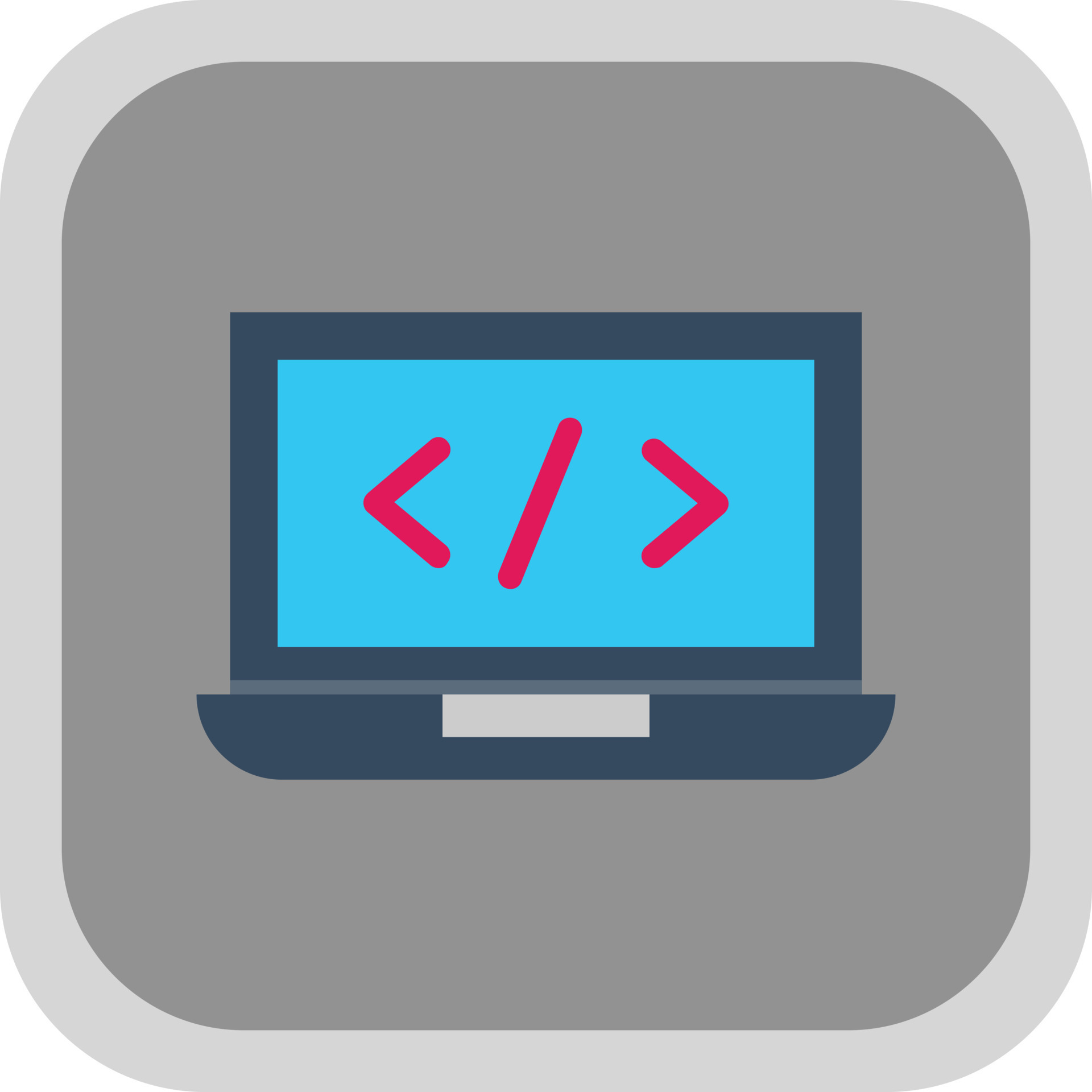 Laptop Code Vector Icon Design 21302717 Vector Art at Vecteezy